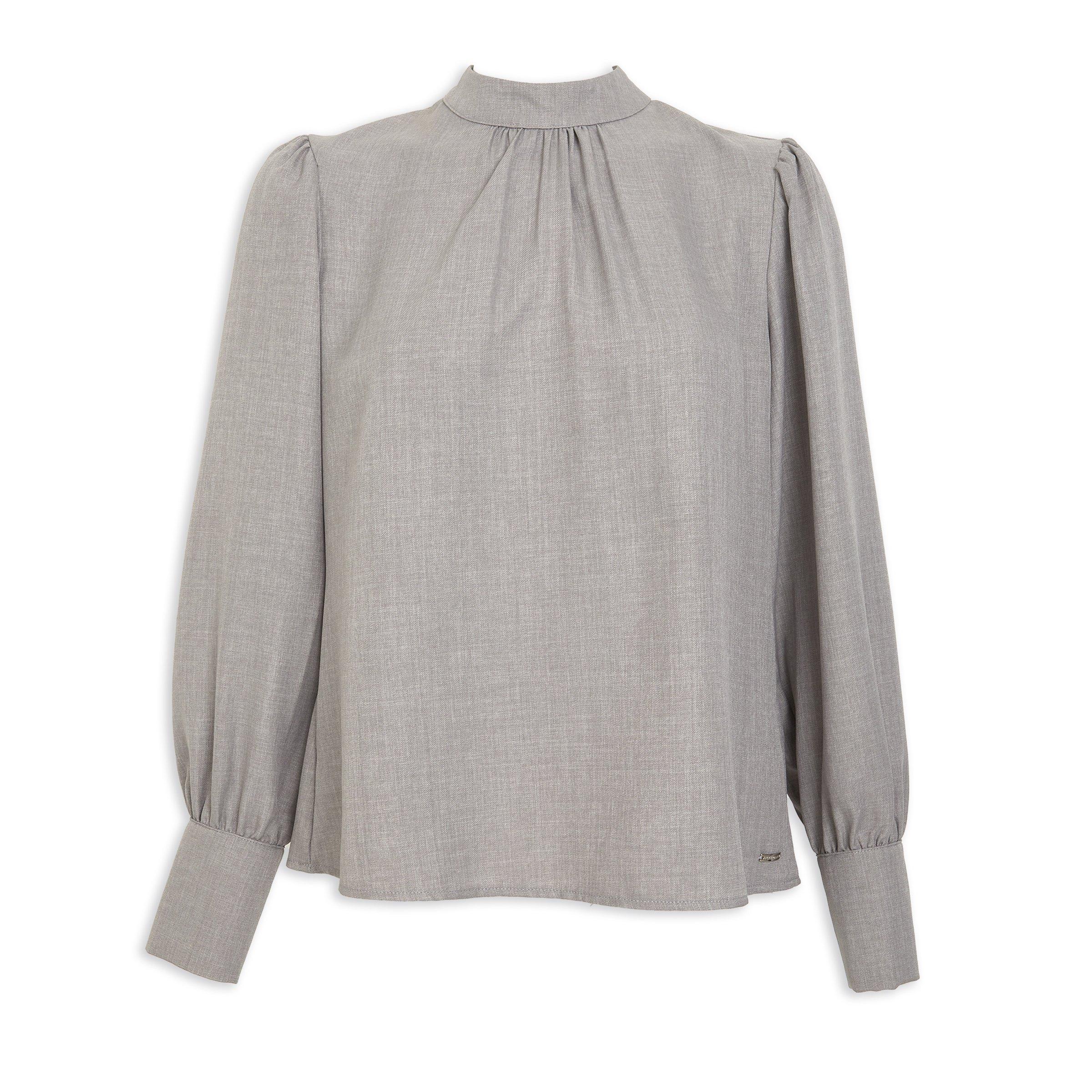Grey Shell Top (3134009) | Finnigans