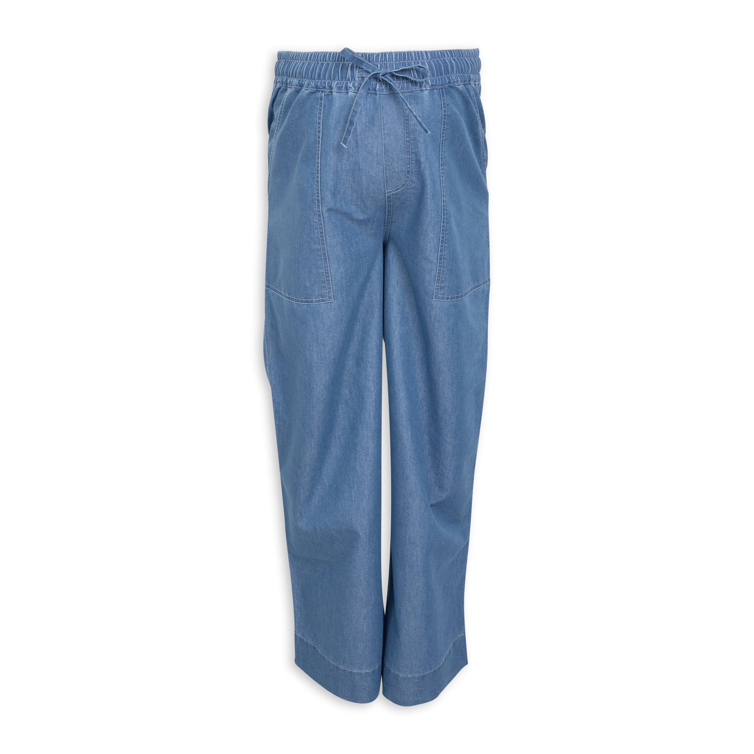 Blue Relaxed Fit Pants (3134010) | Truworths