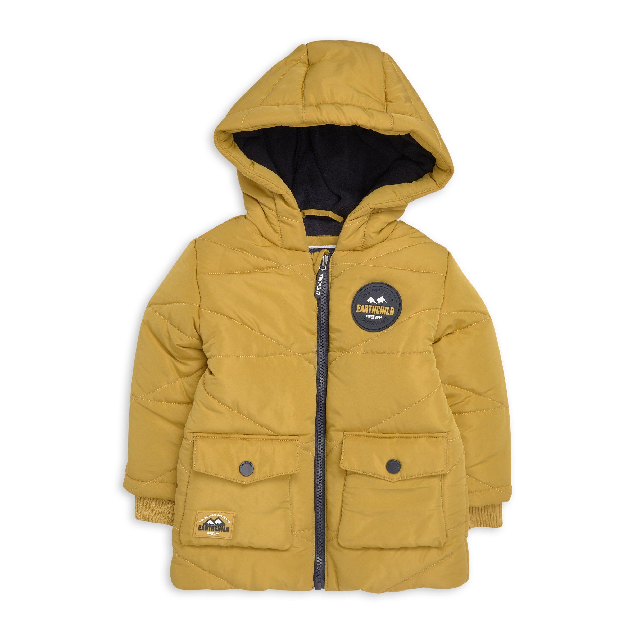 Baby Boy Yellow Puffer Jacket (3134164) | Earthchild