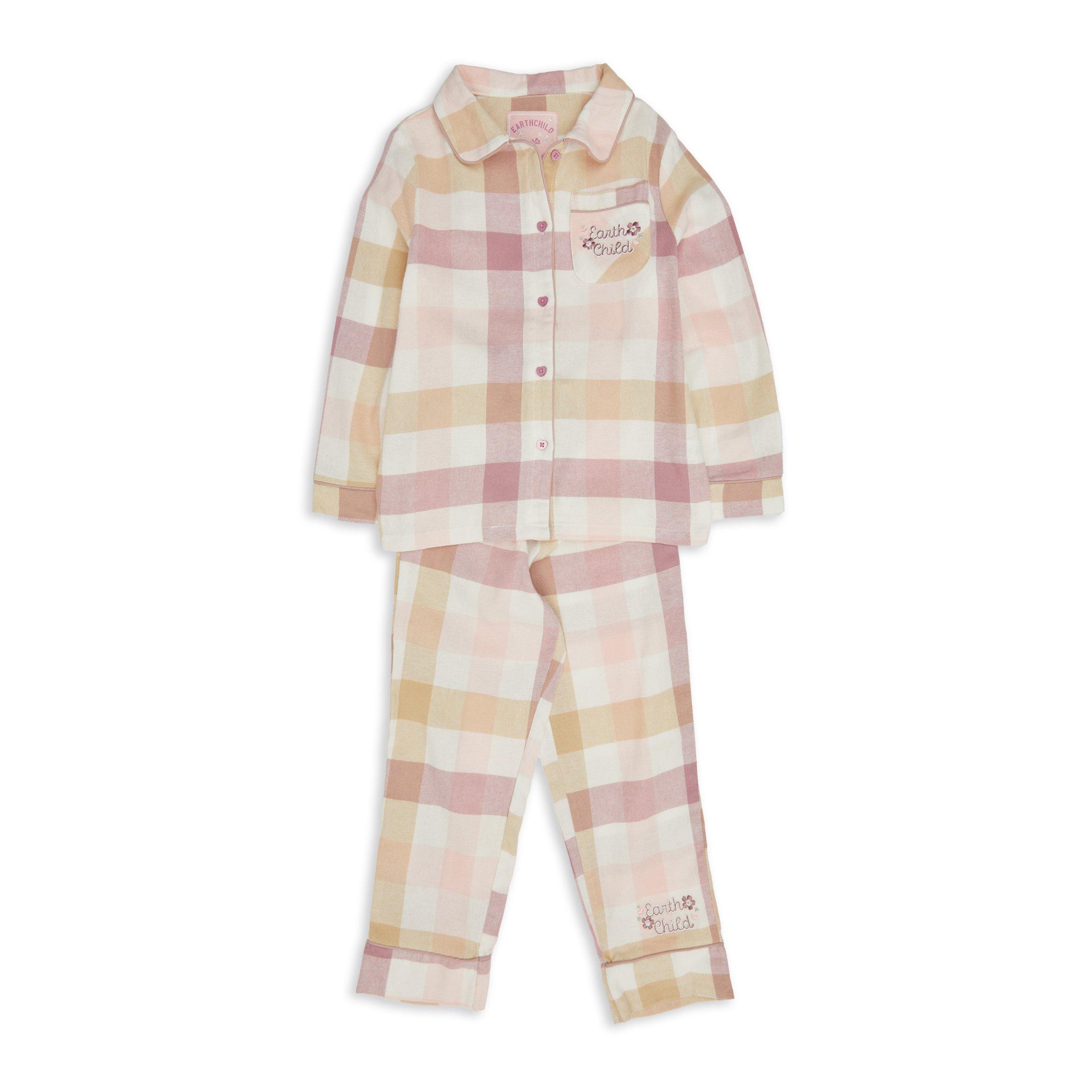 Girls Check Pyjama Set (3134229) | Earthchild