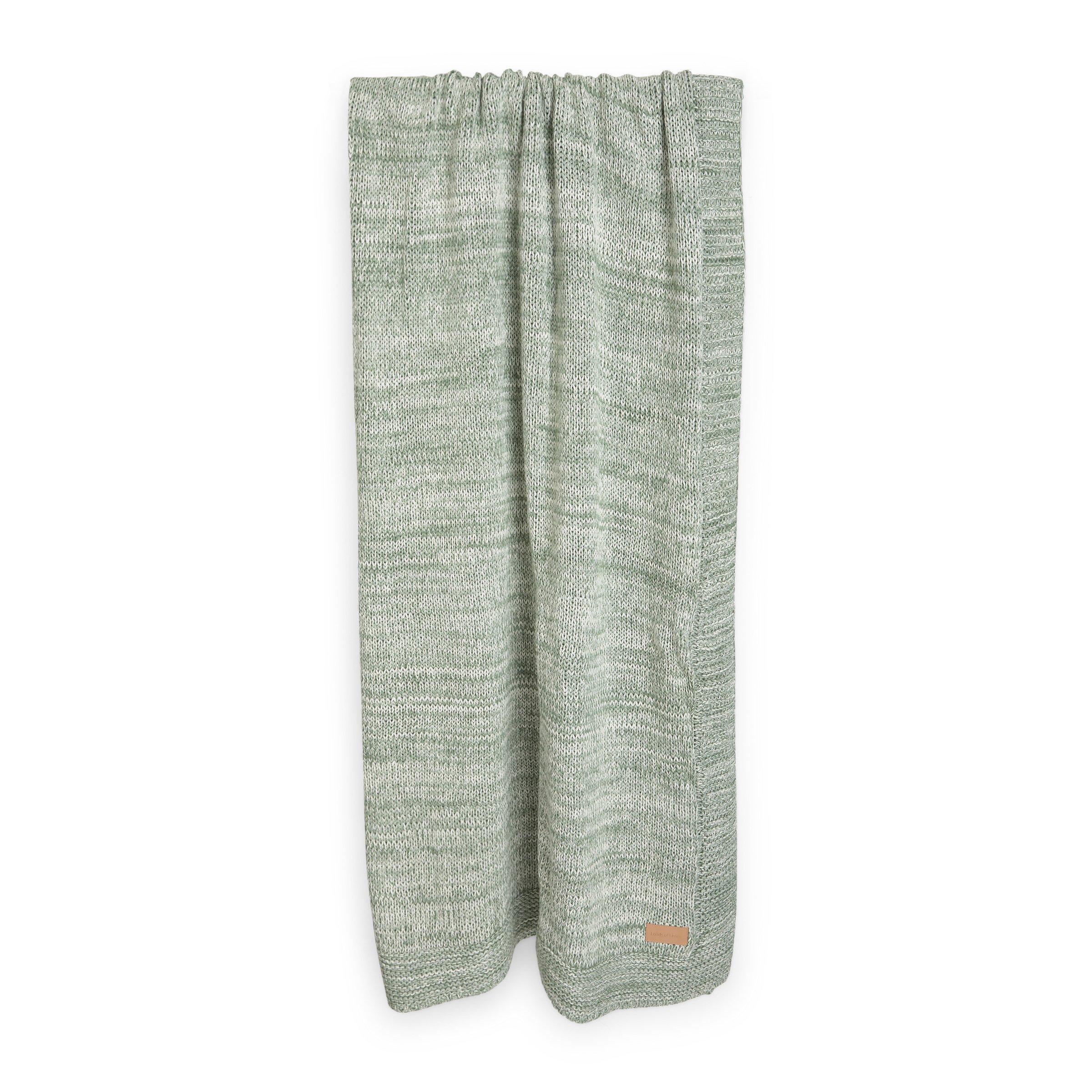 Sage Green Knit Throw 140 X 180cm (3134495) | Loads of Living