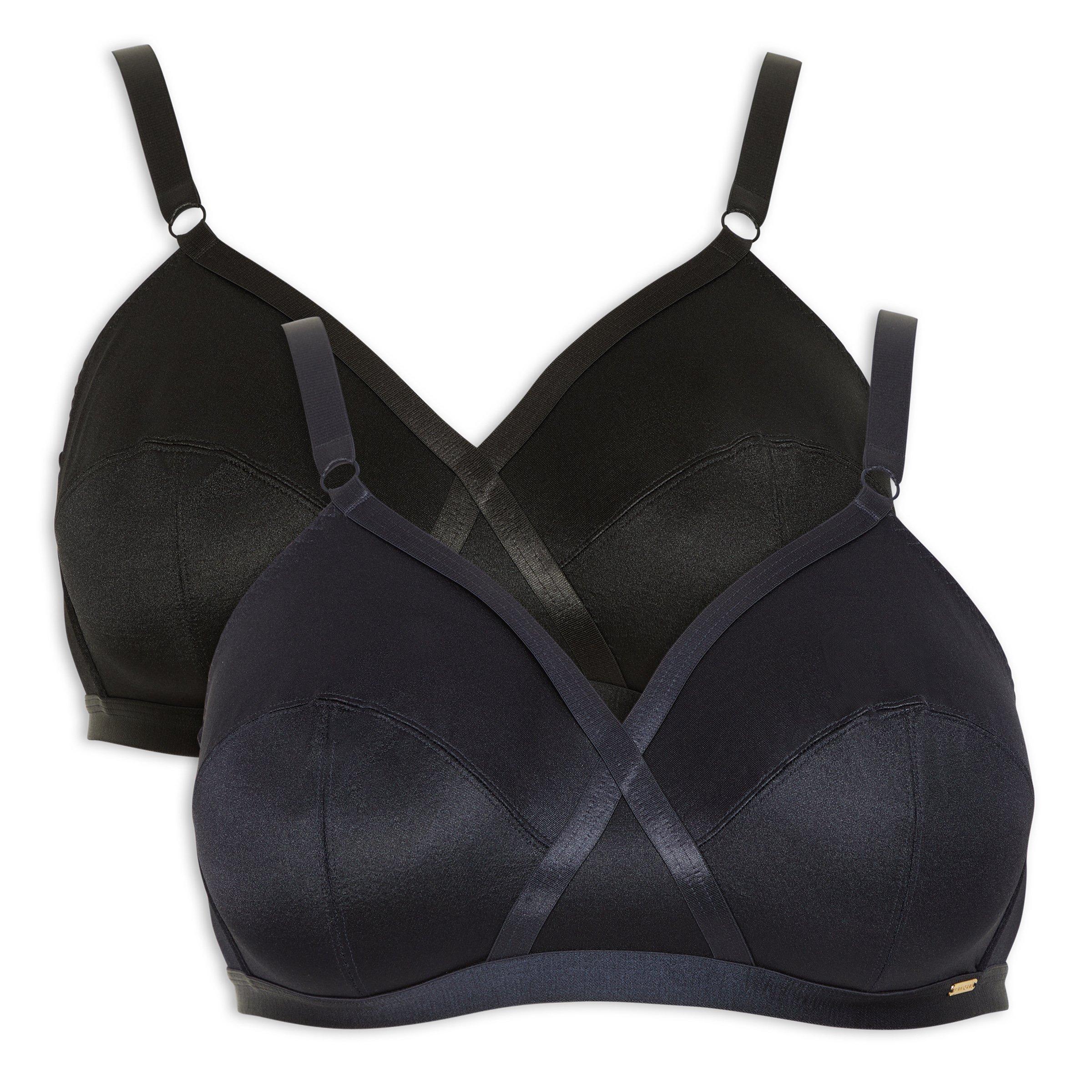 2-pack Non-Wire Bras (3134693) | Finnigans