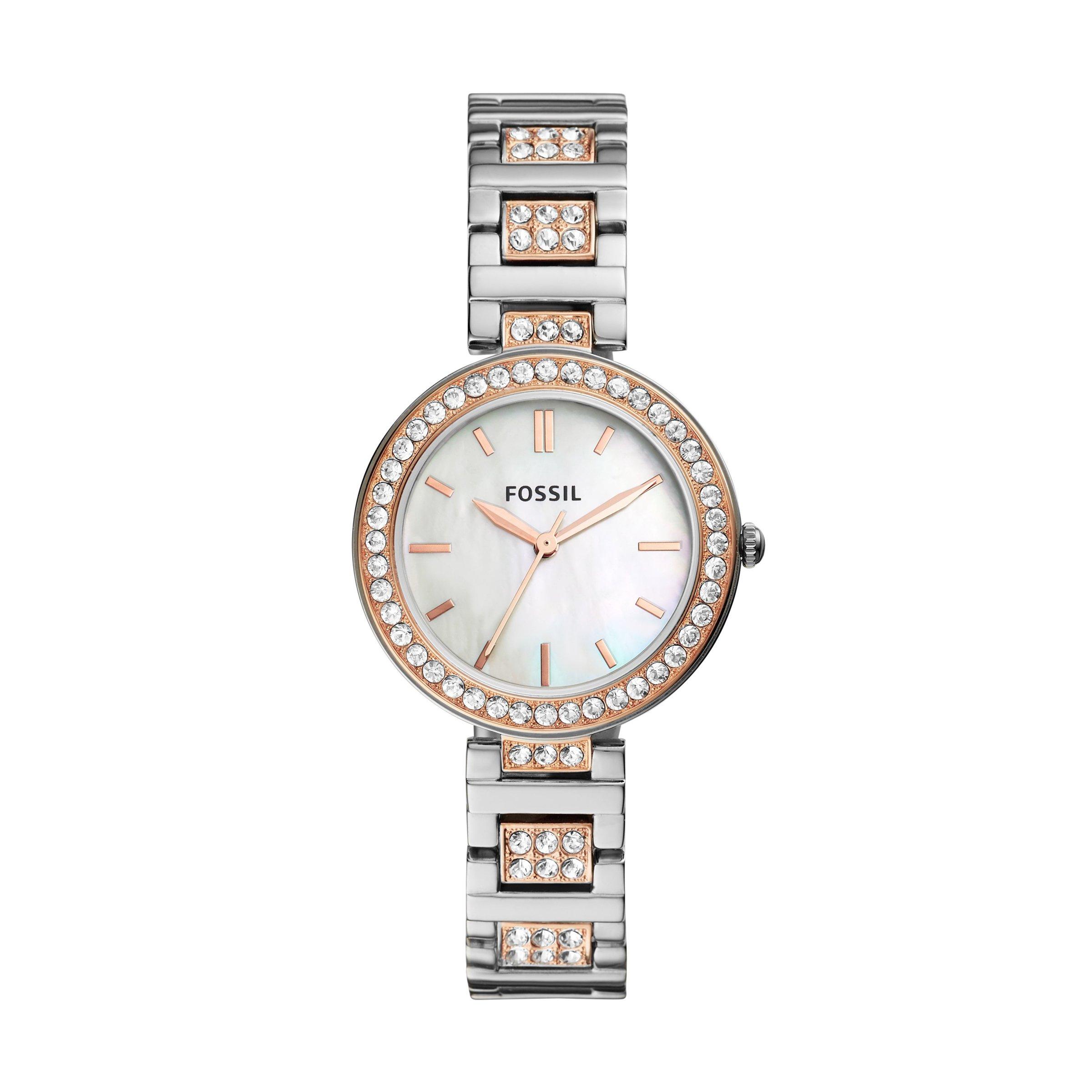Karli Two Tone Metal Watch (3134959) | Fossil