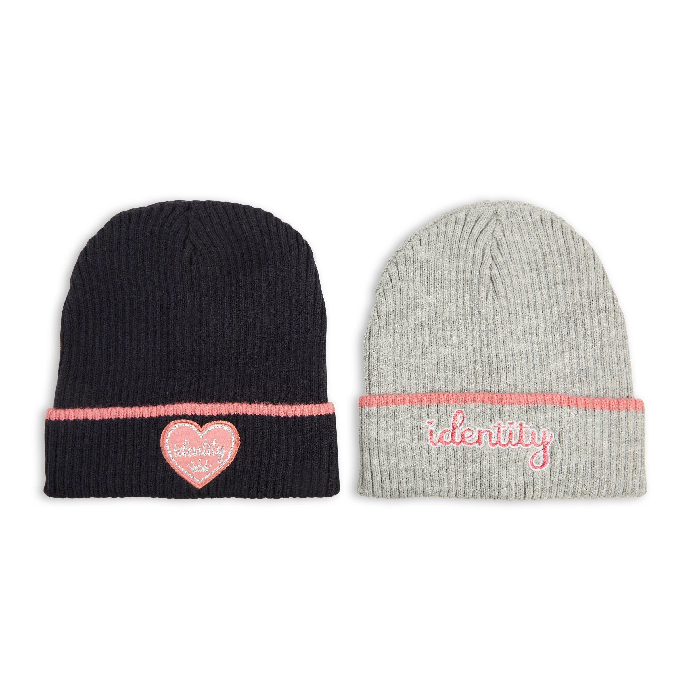 2-pack Girls Beanies (3135177) | Identity