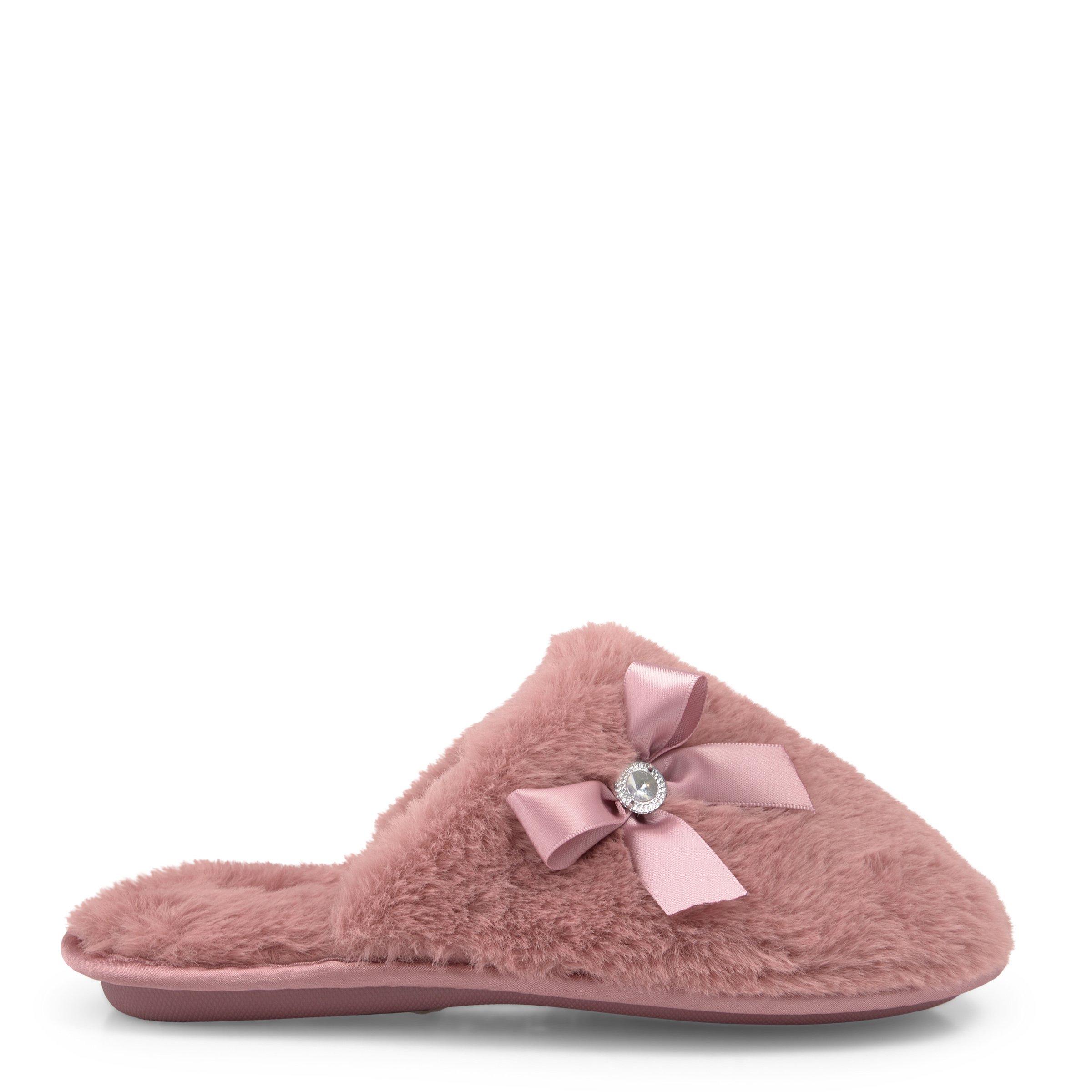 Rose Pink Plush Slippers (3135241) | Truworths