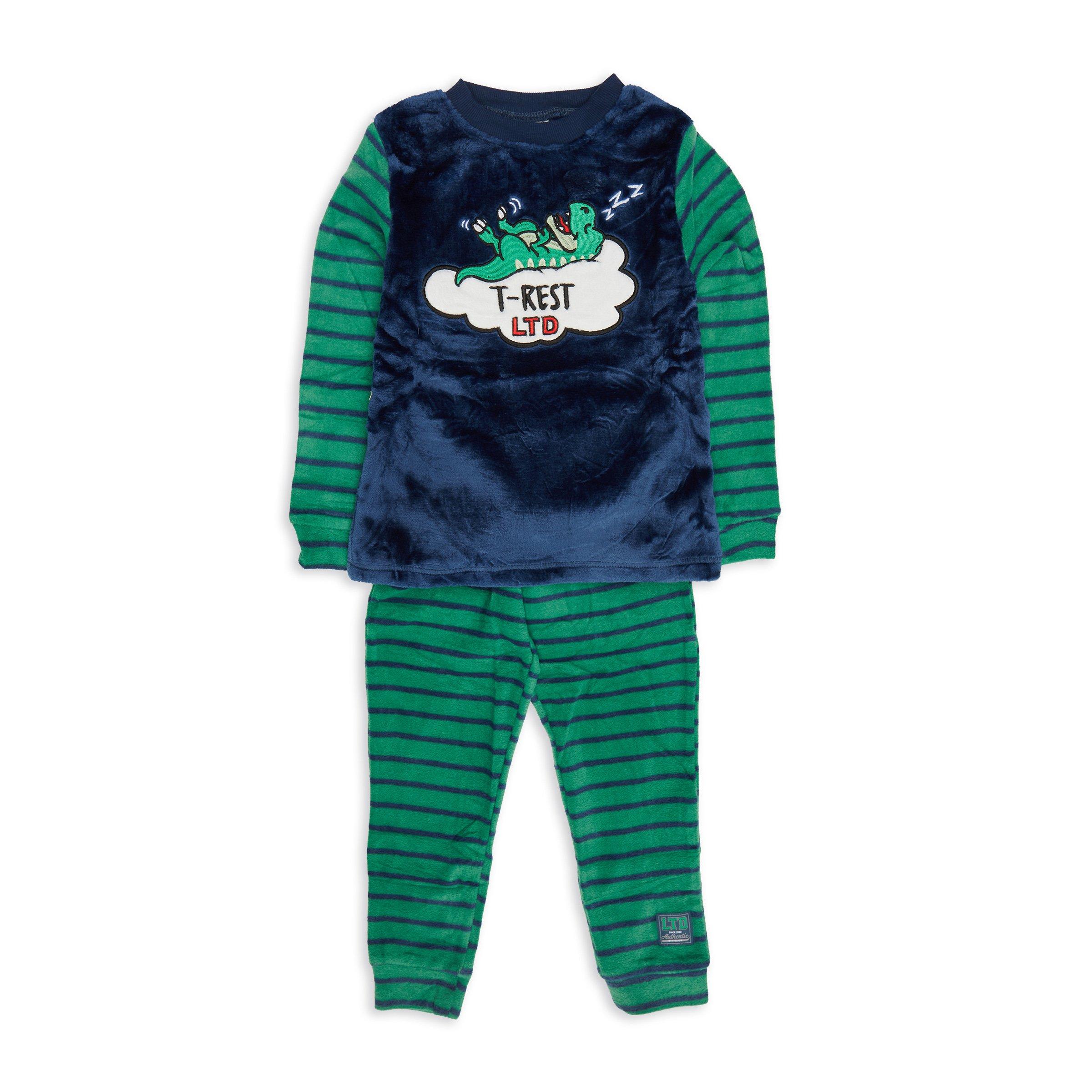 Kid Boys Plush Pyjama Set (3135374) | LTD Kids