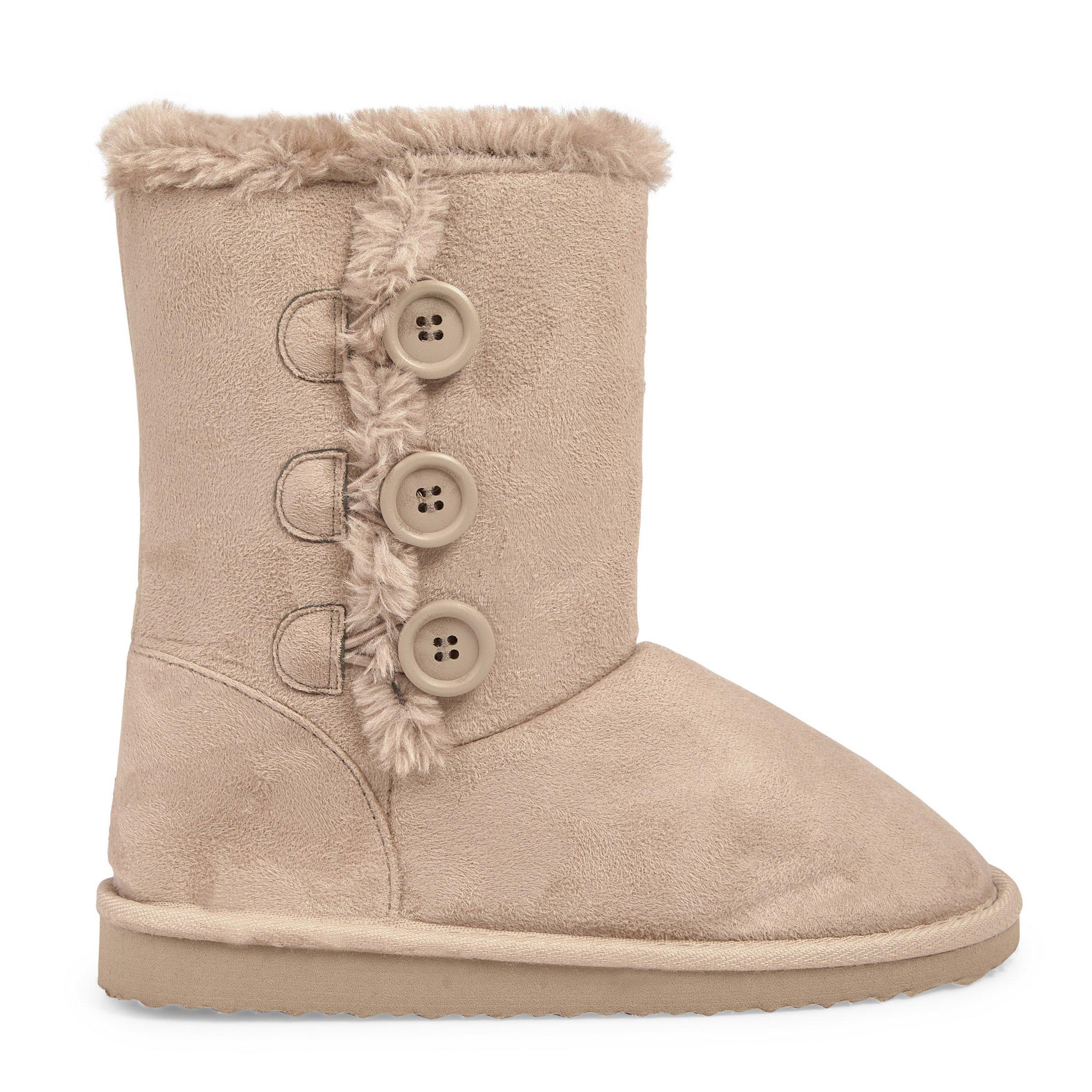 Beige Microfibre Boots (3135977) | Identity