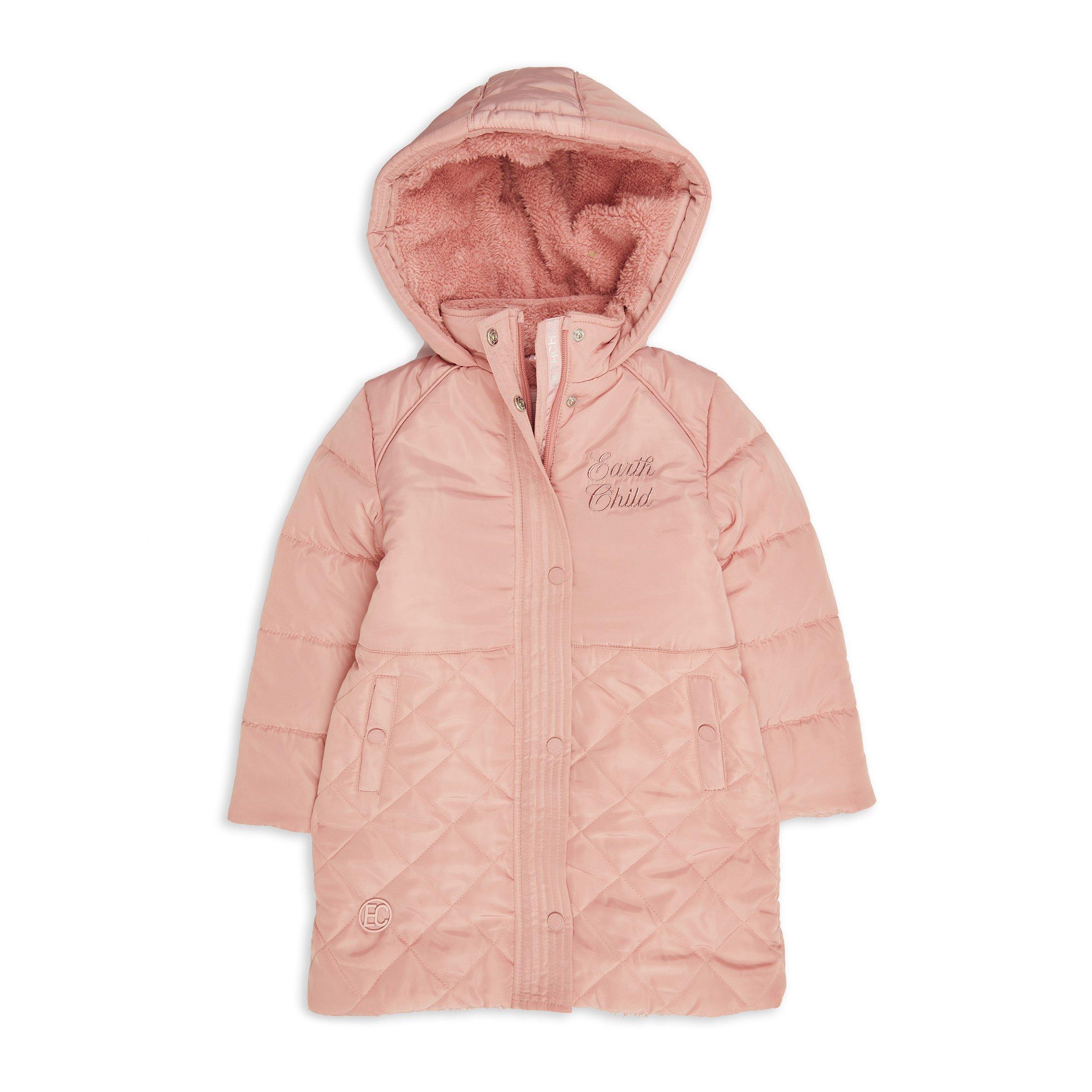 Kid Girls Pink Puffer Jacket (3136006) | Earthchild