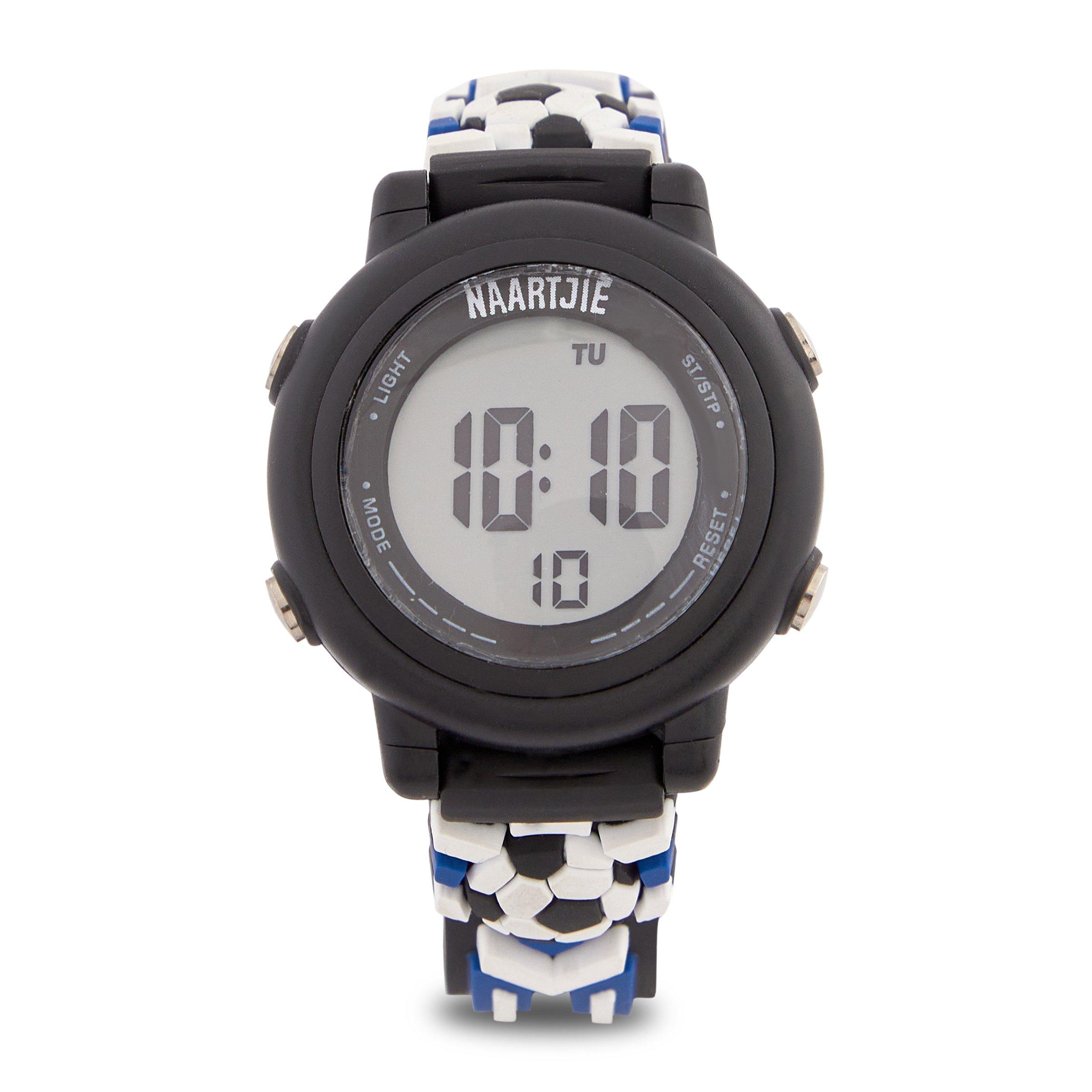 Black & Blue Soccer Digital Kids Watch (3136042) | Naartjie