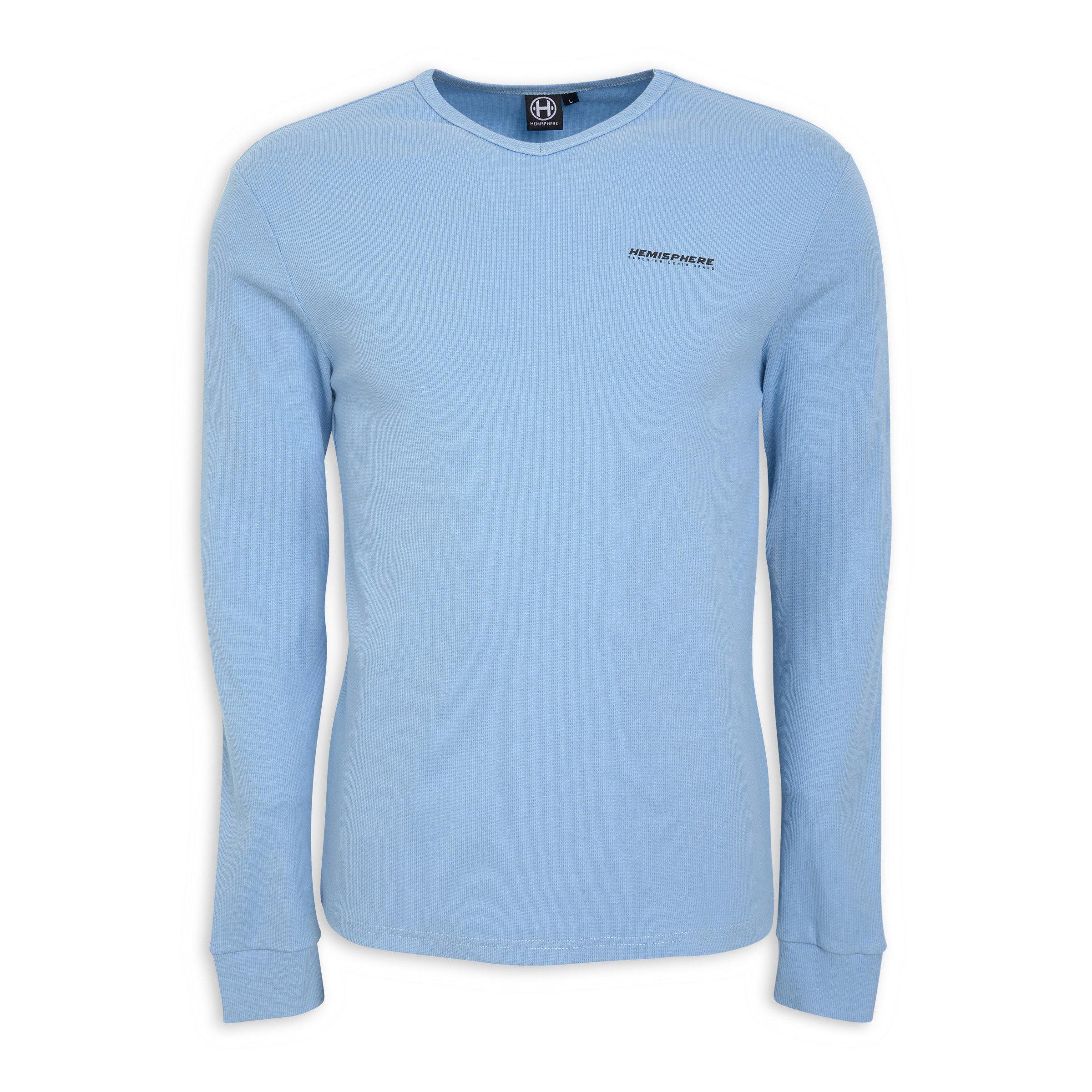 Blue Fitted T-shirt (3136096) | Hemisphere