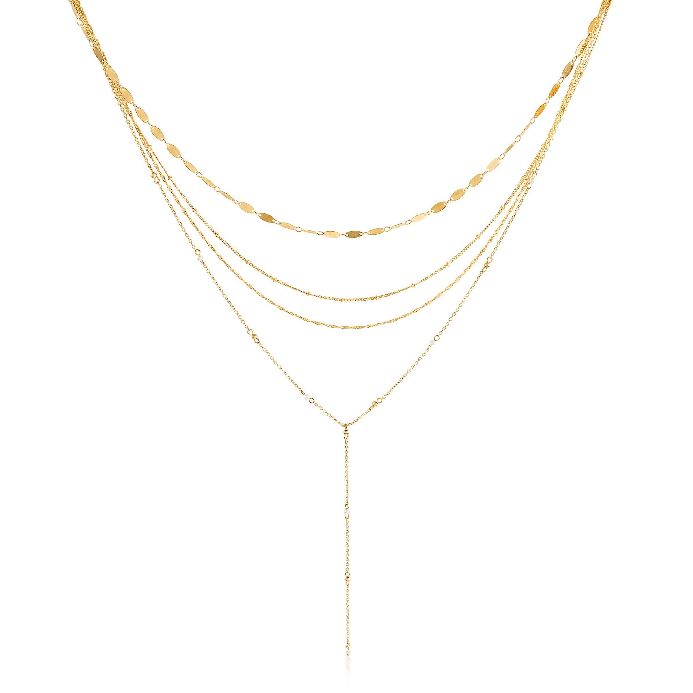 TREND MULTI CHAIN NECKLACE (3136140) | Sparkle