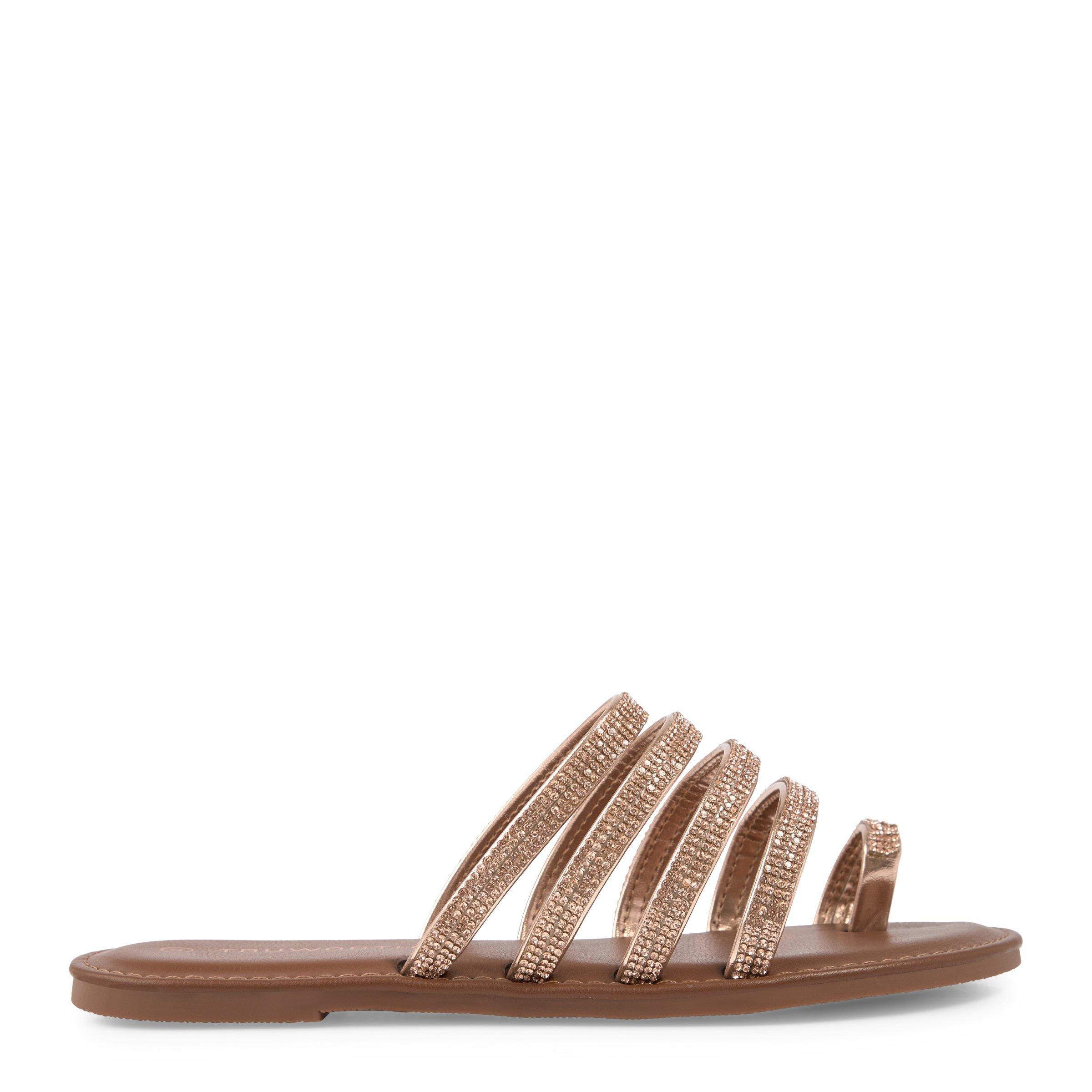 Pink Embellished Toe Post Sandals (3136186) | Truworths