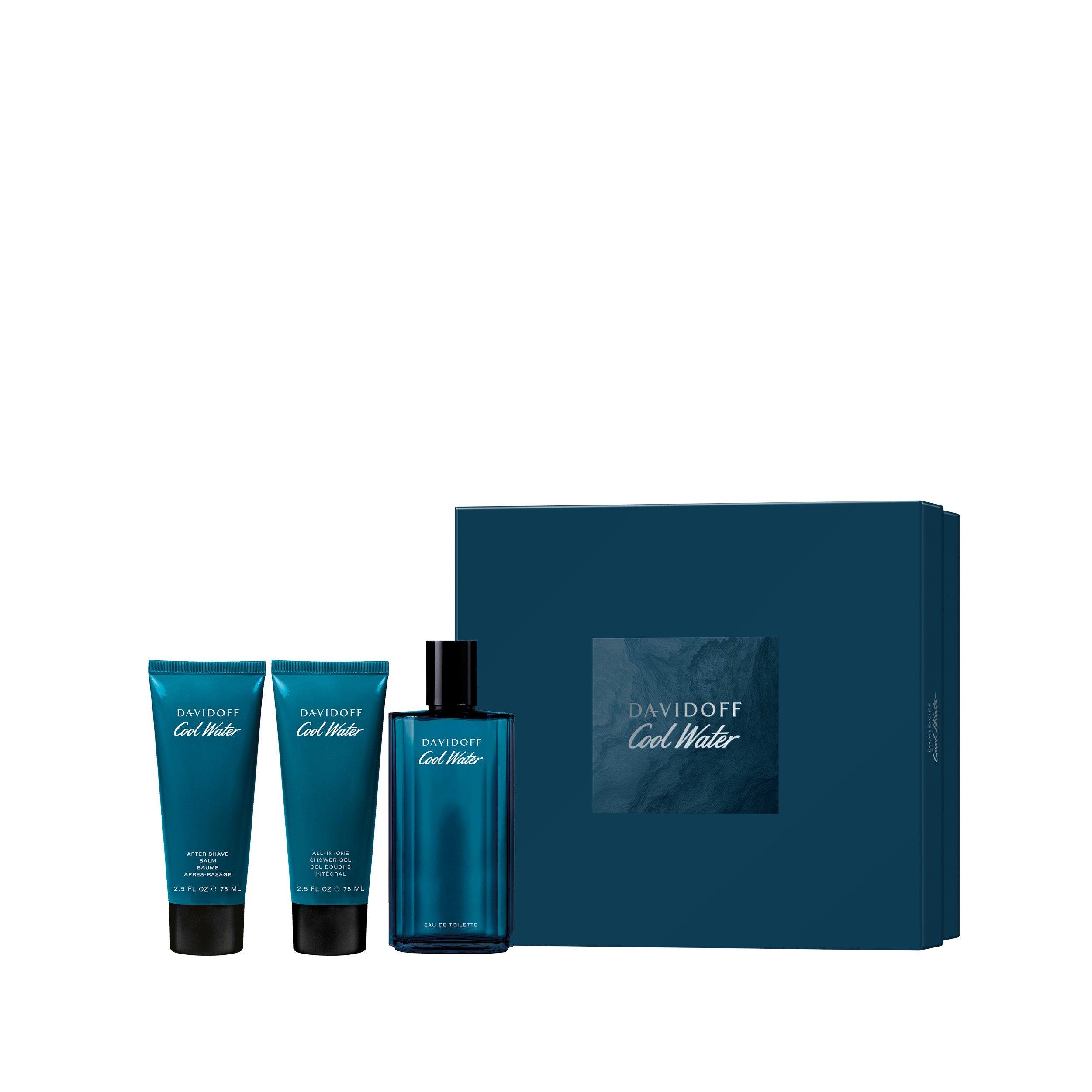 Cool Water EDT 3-pc Gift Set (3136295) | Davidoff