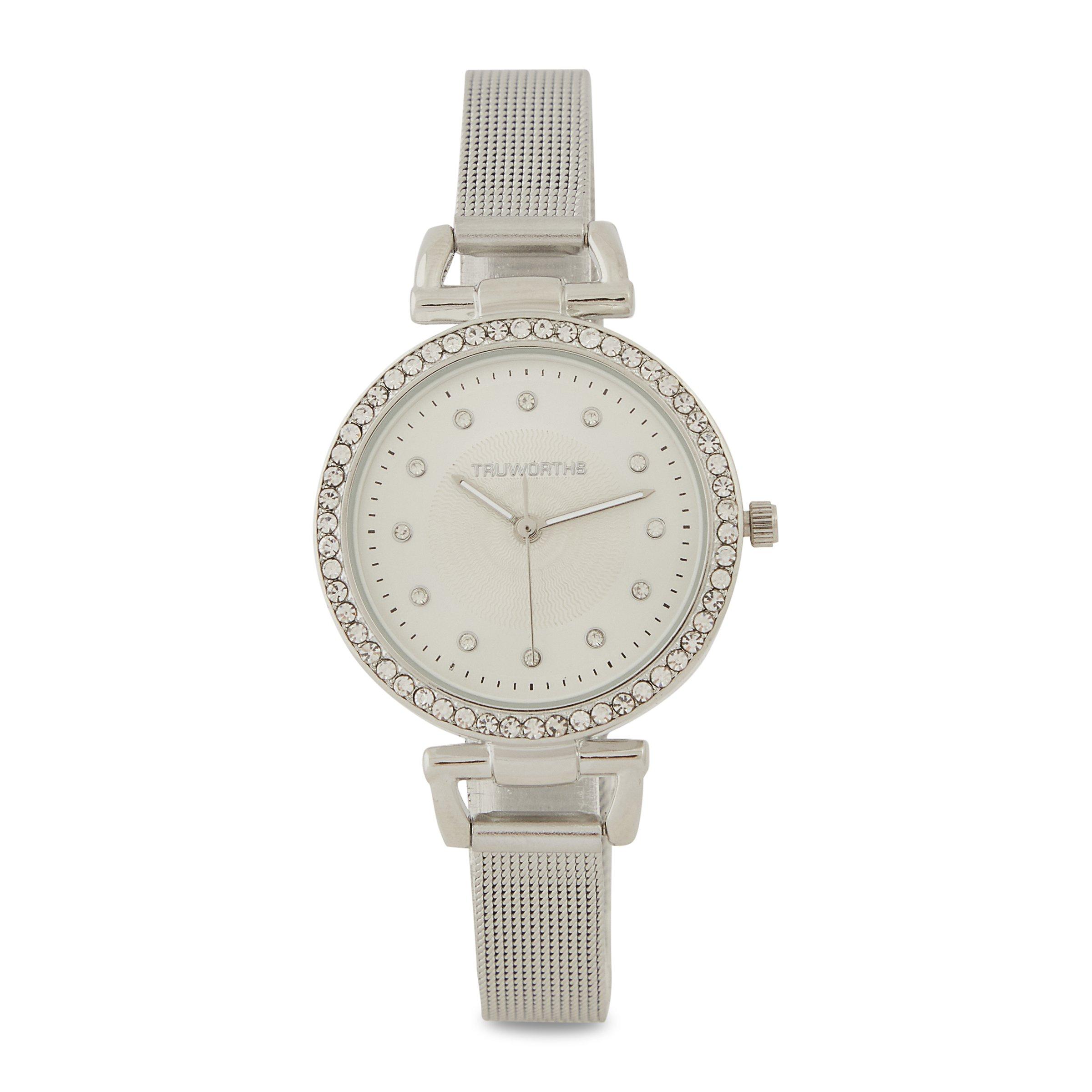 Dainty Silver Mesh Watch (3136419) | Truworths