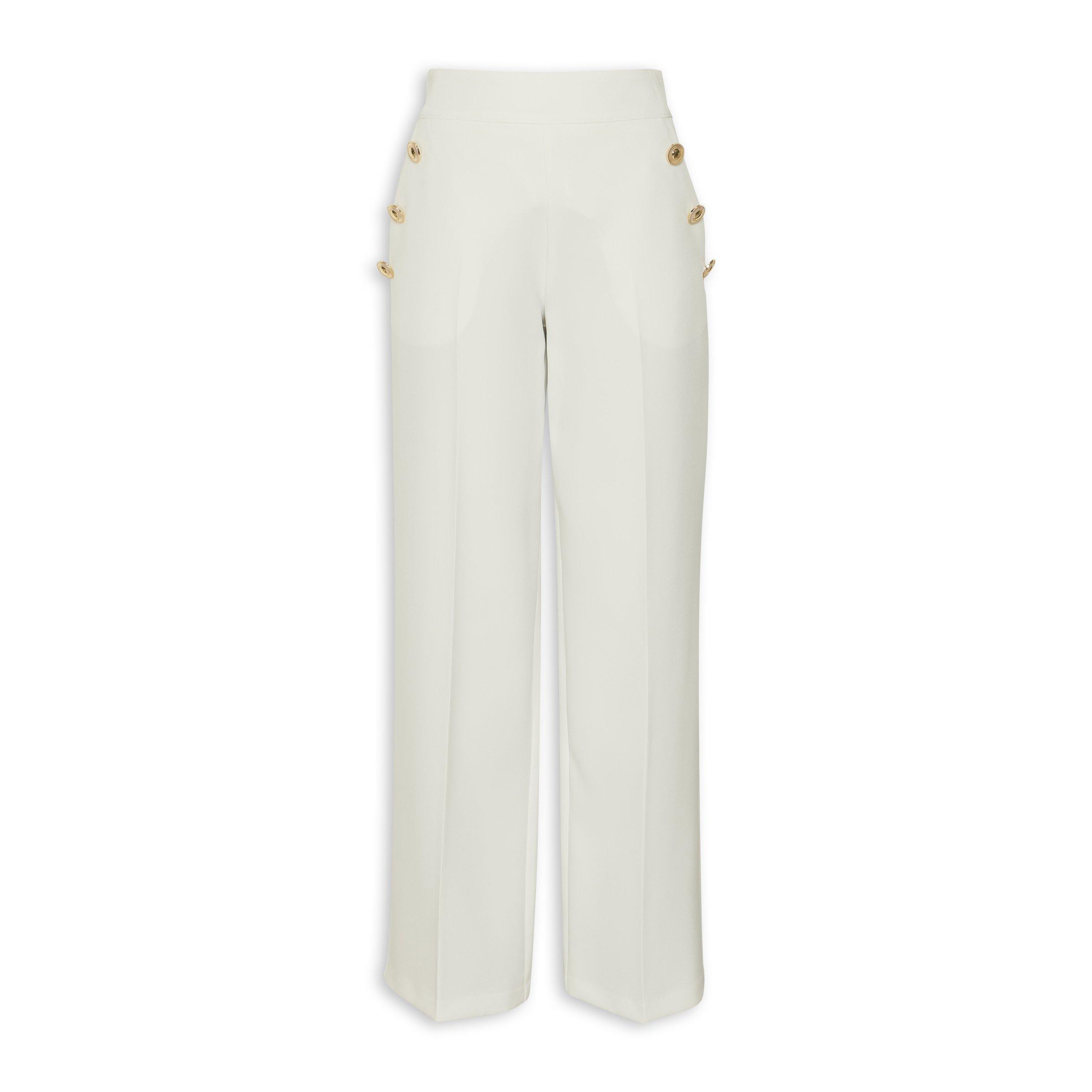Off White Skinny Leg Pants (3136756) | Truworths