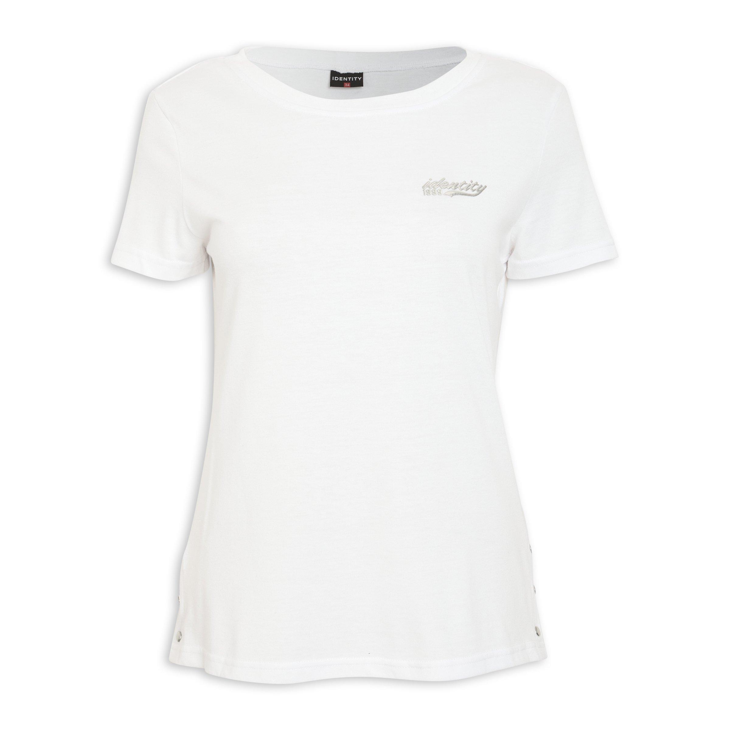 White Branded T-shirt (3136816) | Identity