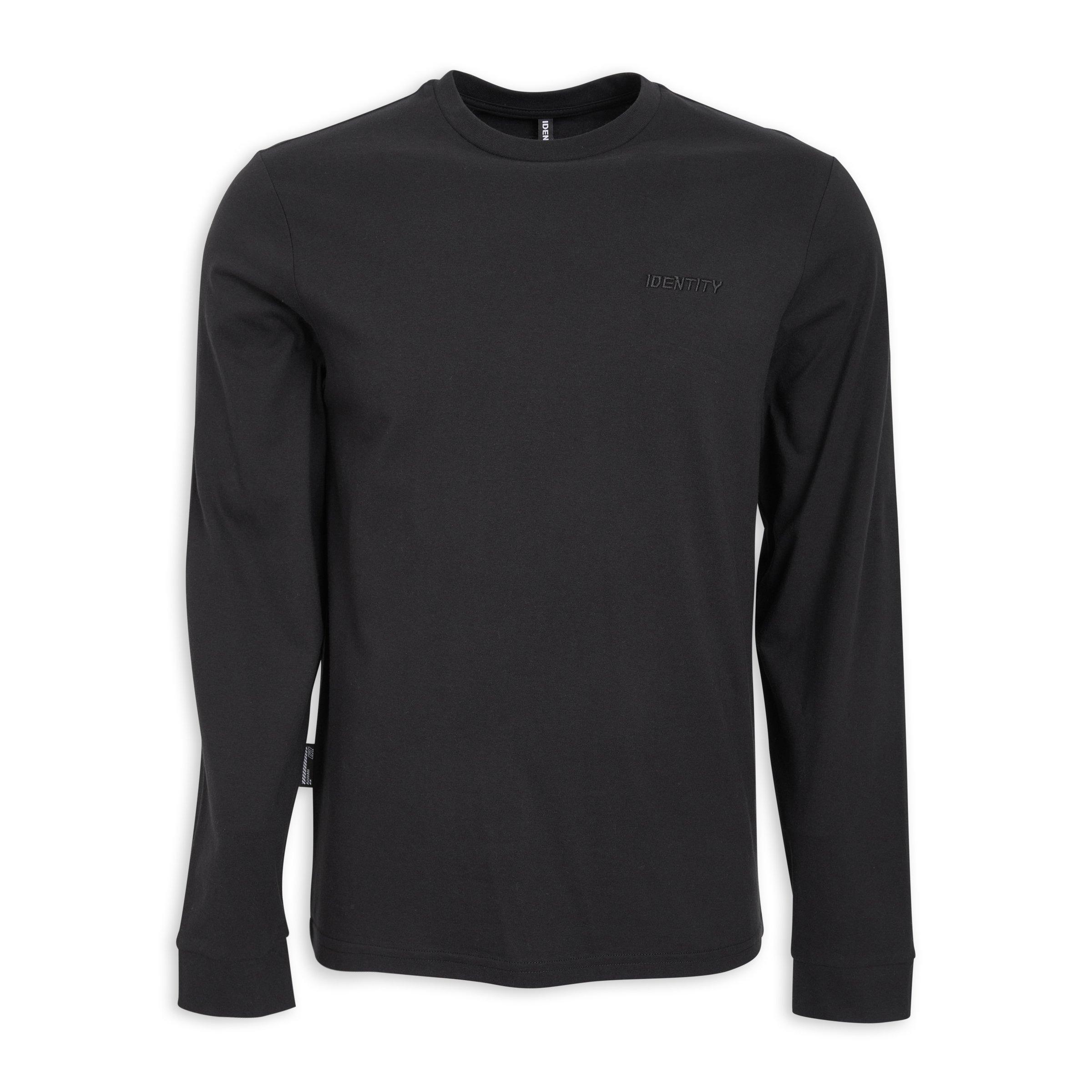 Black Long Sleeve T-shirt (3136863) | Identity