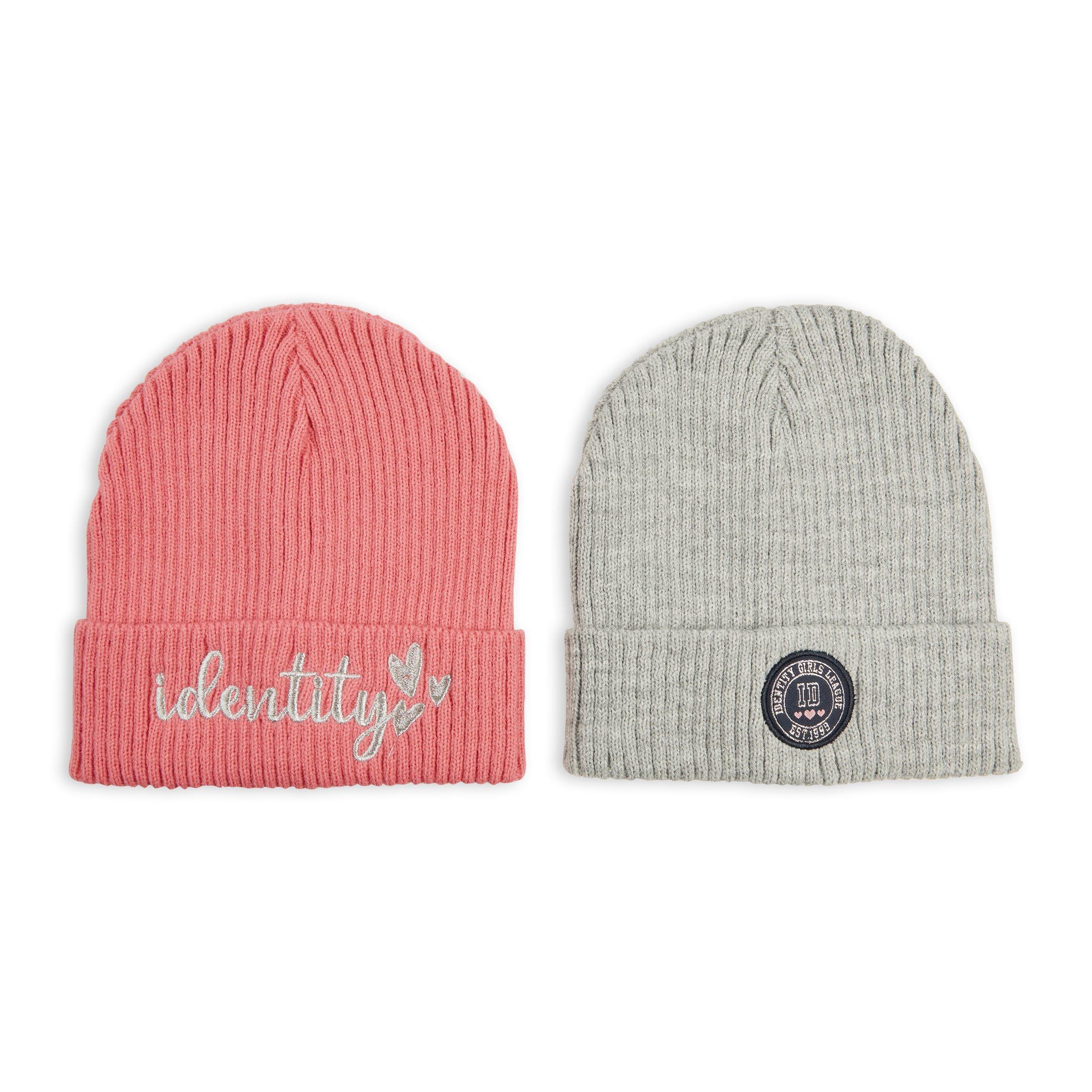 Girls 2-pack Beanies (3138201) | Identity