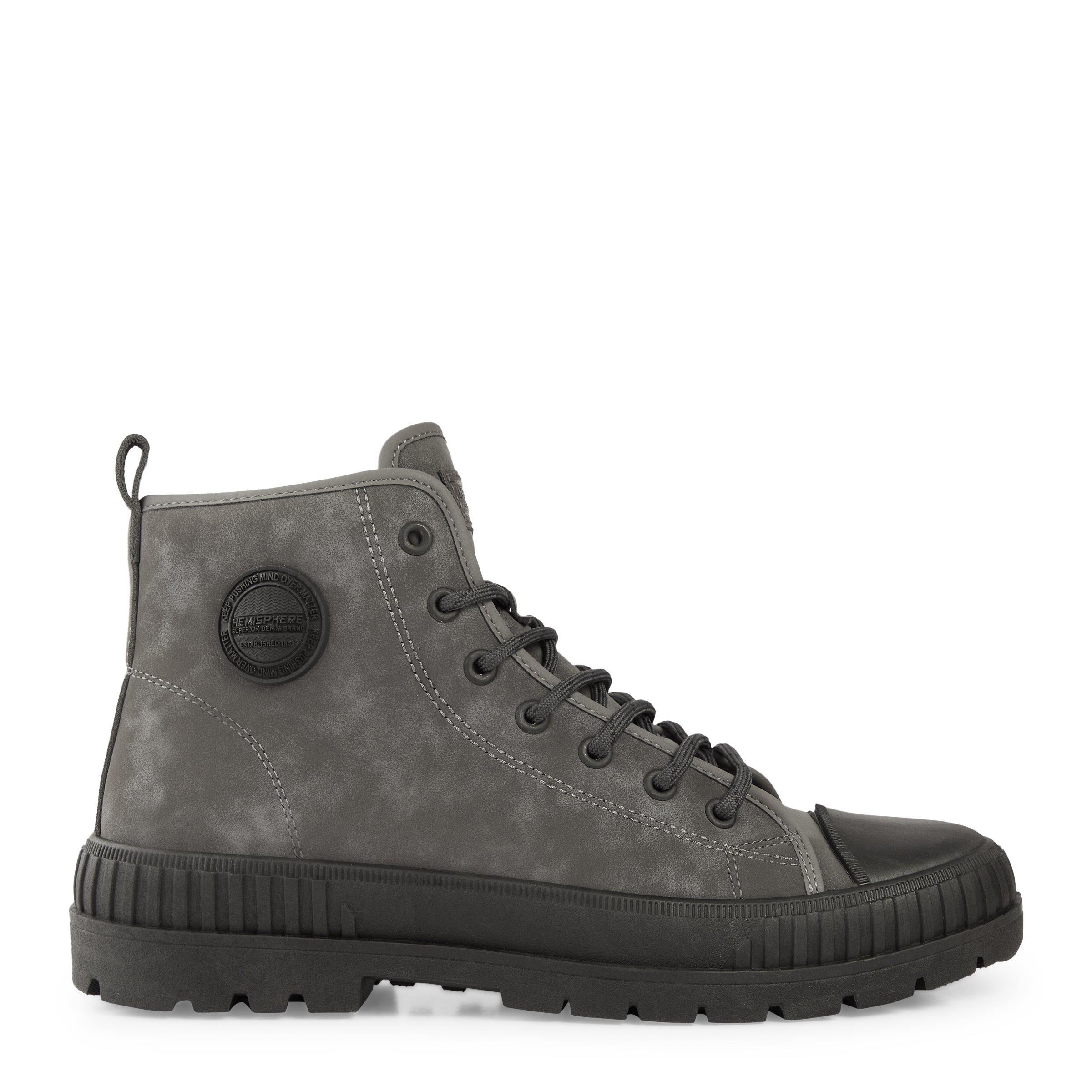 Grey Lace Up Boot (3138293) | Hemisphere