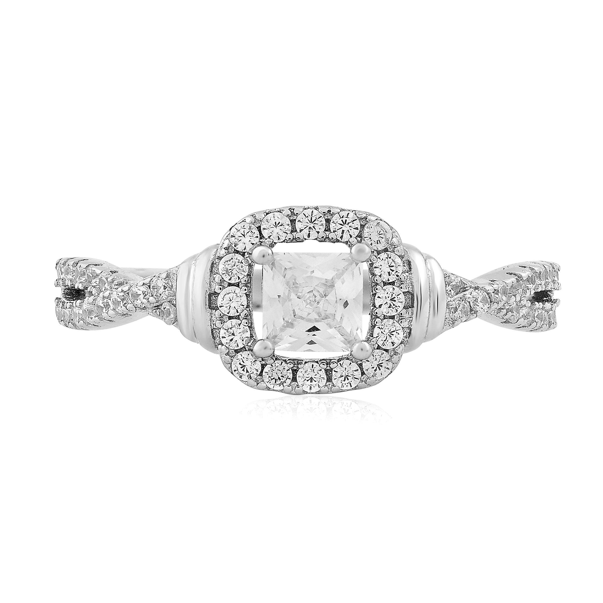Square Twist Ring (3138432) | Sterling Silver