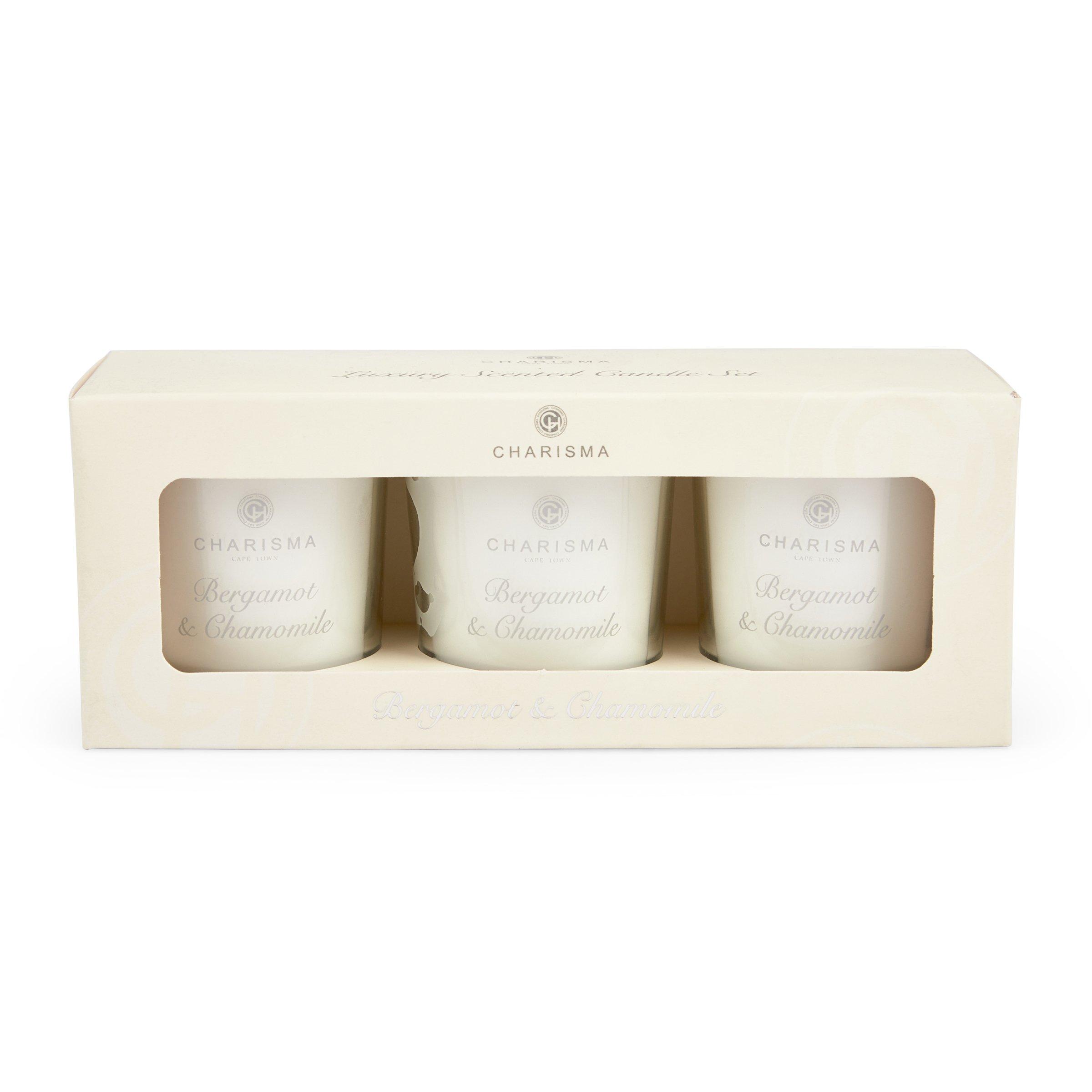 Bergamot & Chamomile Votive Candle Set (3138457) | Charisma
