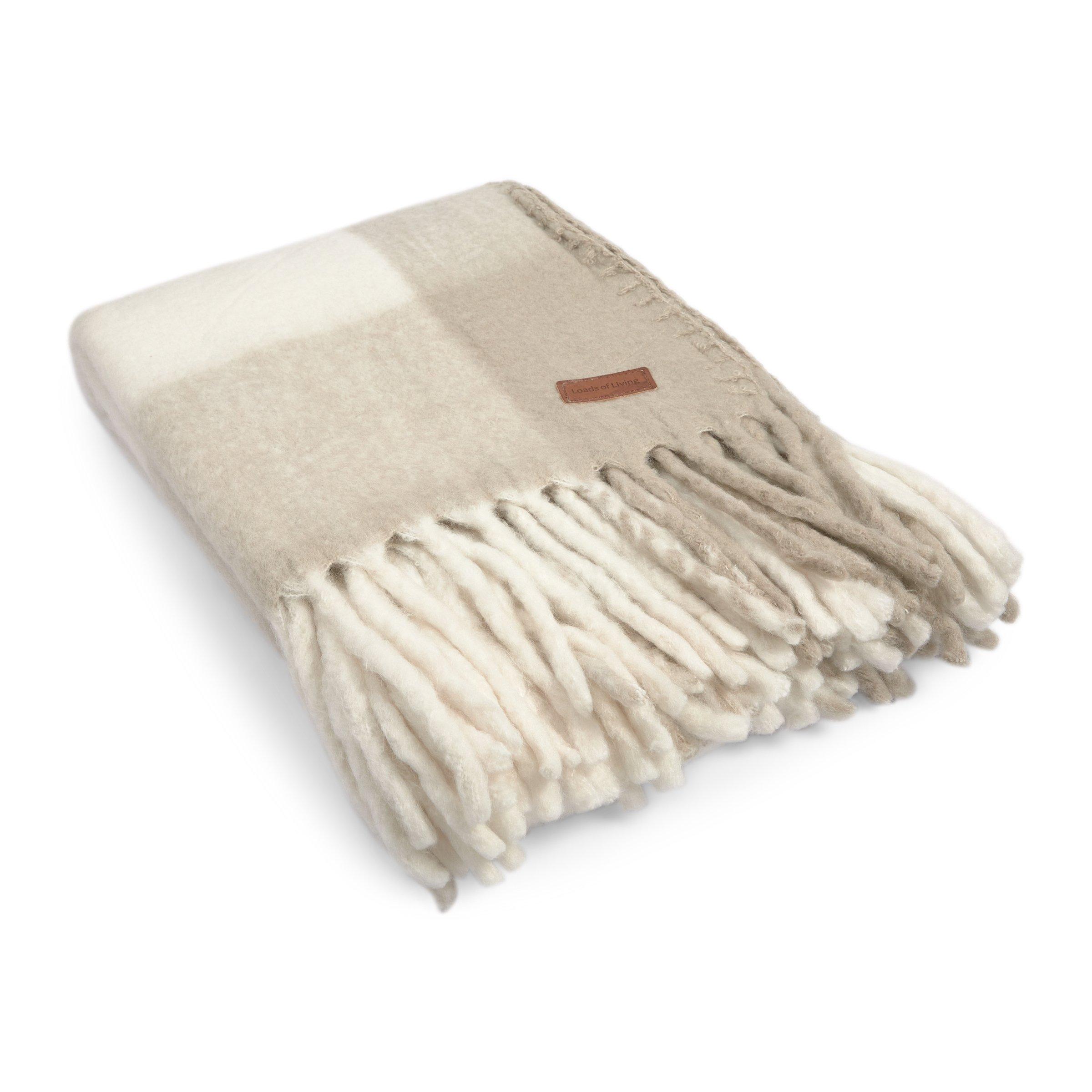 Boucle Wool Throw (3138563) | Loads of Living