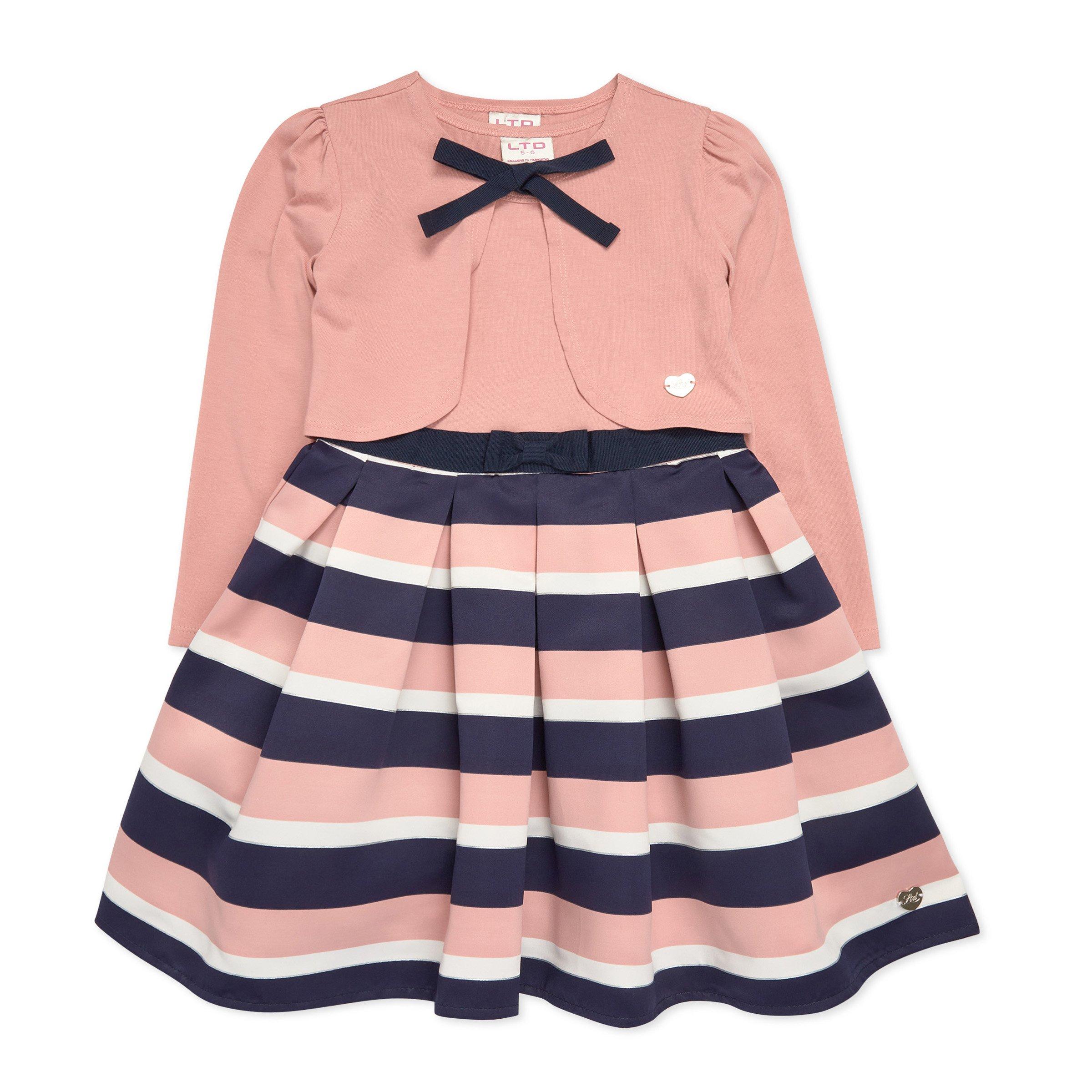 Kid Girls Striped Dress (3138657) | LTD Kids