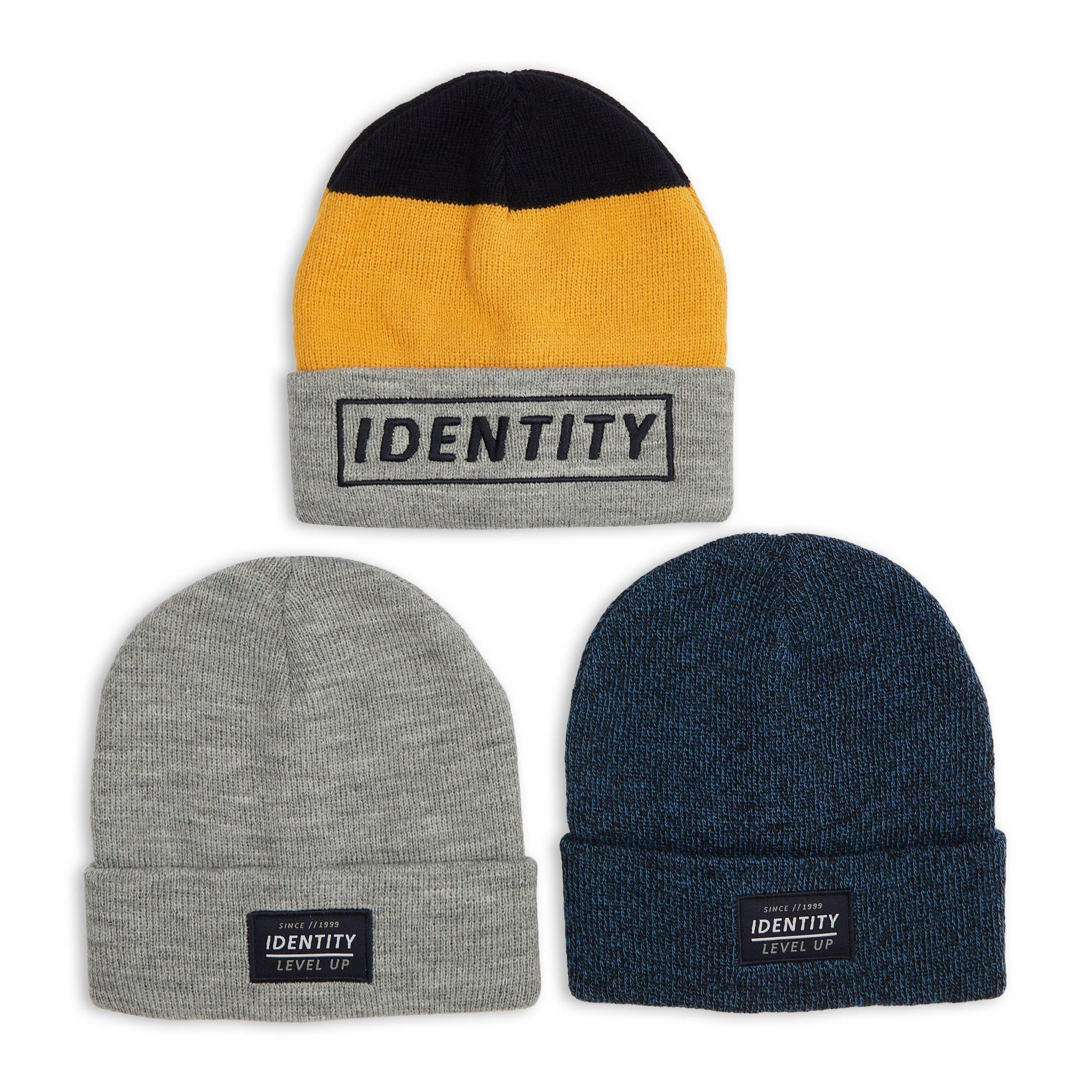 3-pack Boys Beanies (3138849) | Identity