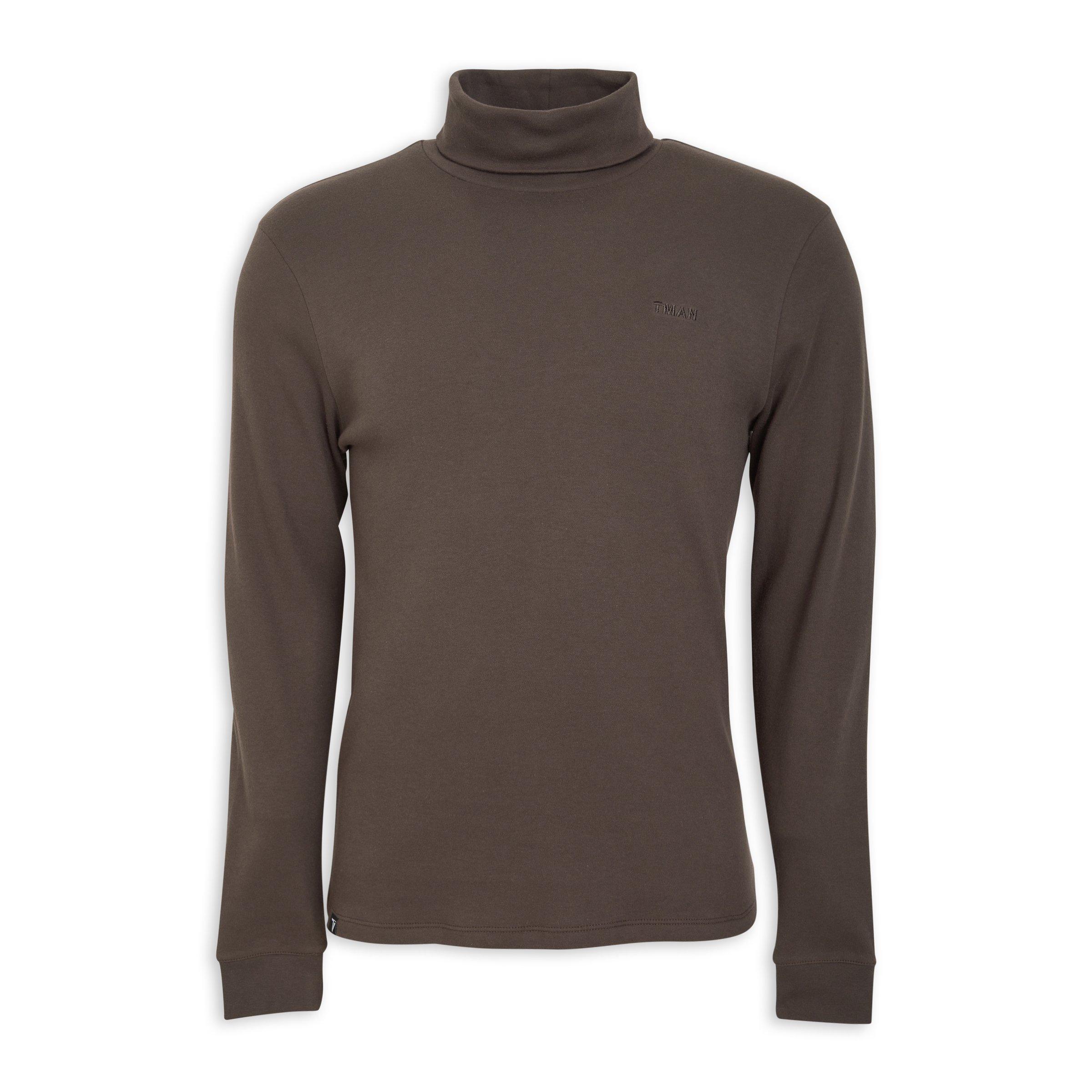 Brown Polo Neck (3138875) | Truworths Man