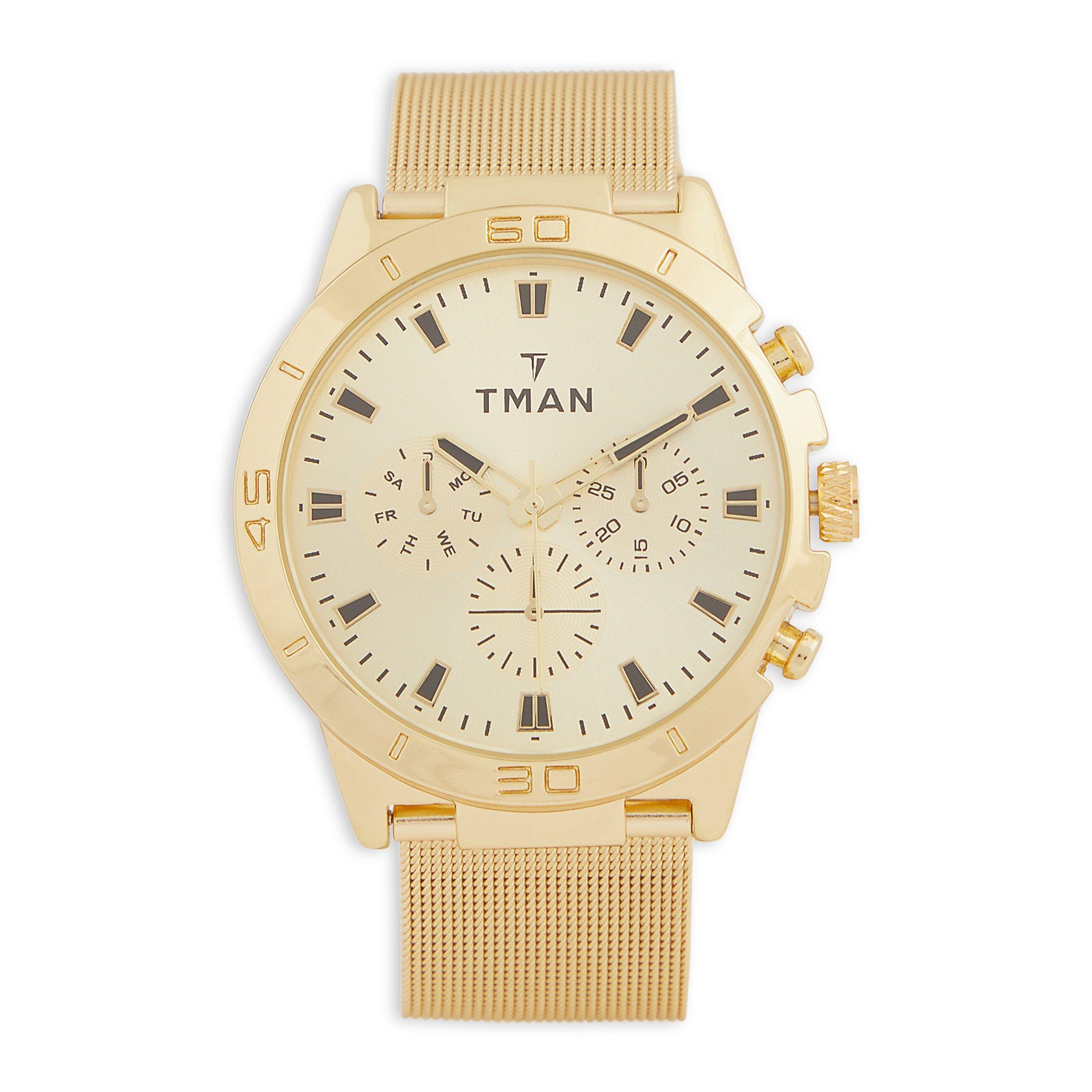 Gold Mesh Watch (3139208) | Truworths