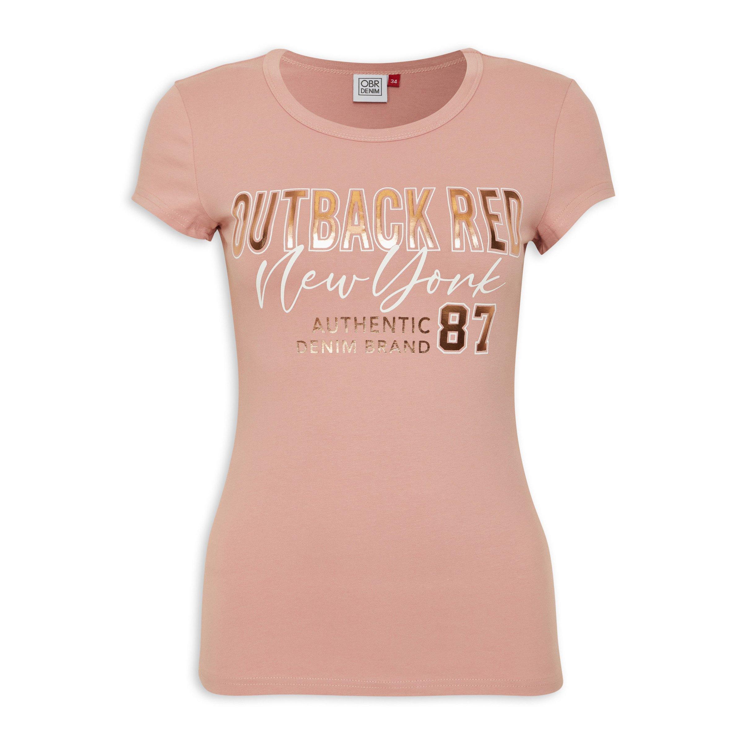 Pink Branded T-shirt (3139482) | OUTBACK RED