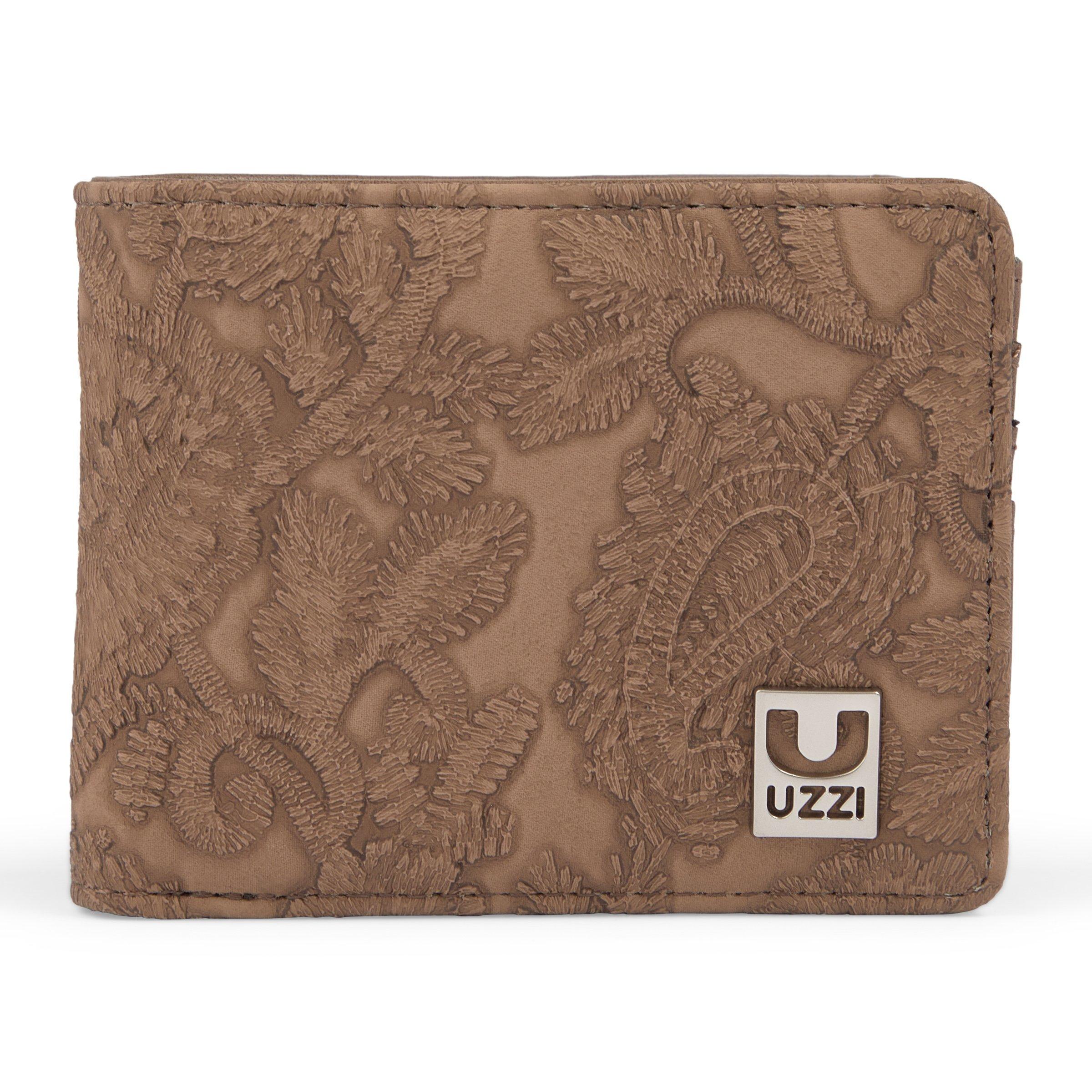 Taupe Fold Over Wallet (3139603) | UZZI