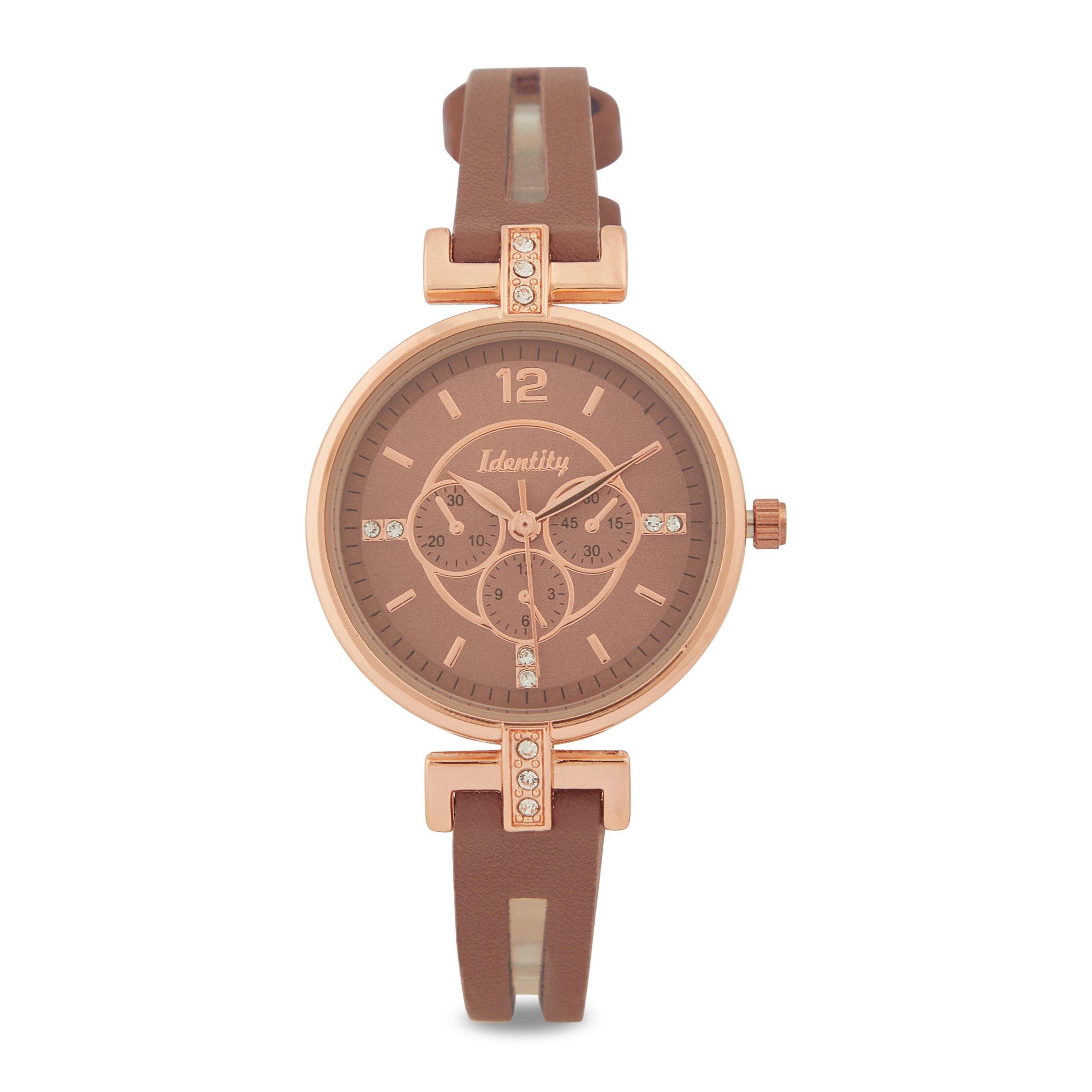 Rose Gold Strap Watch (3139827) | Identity