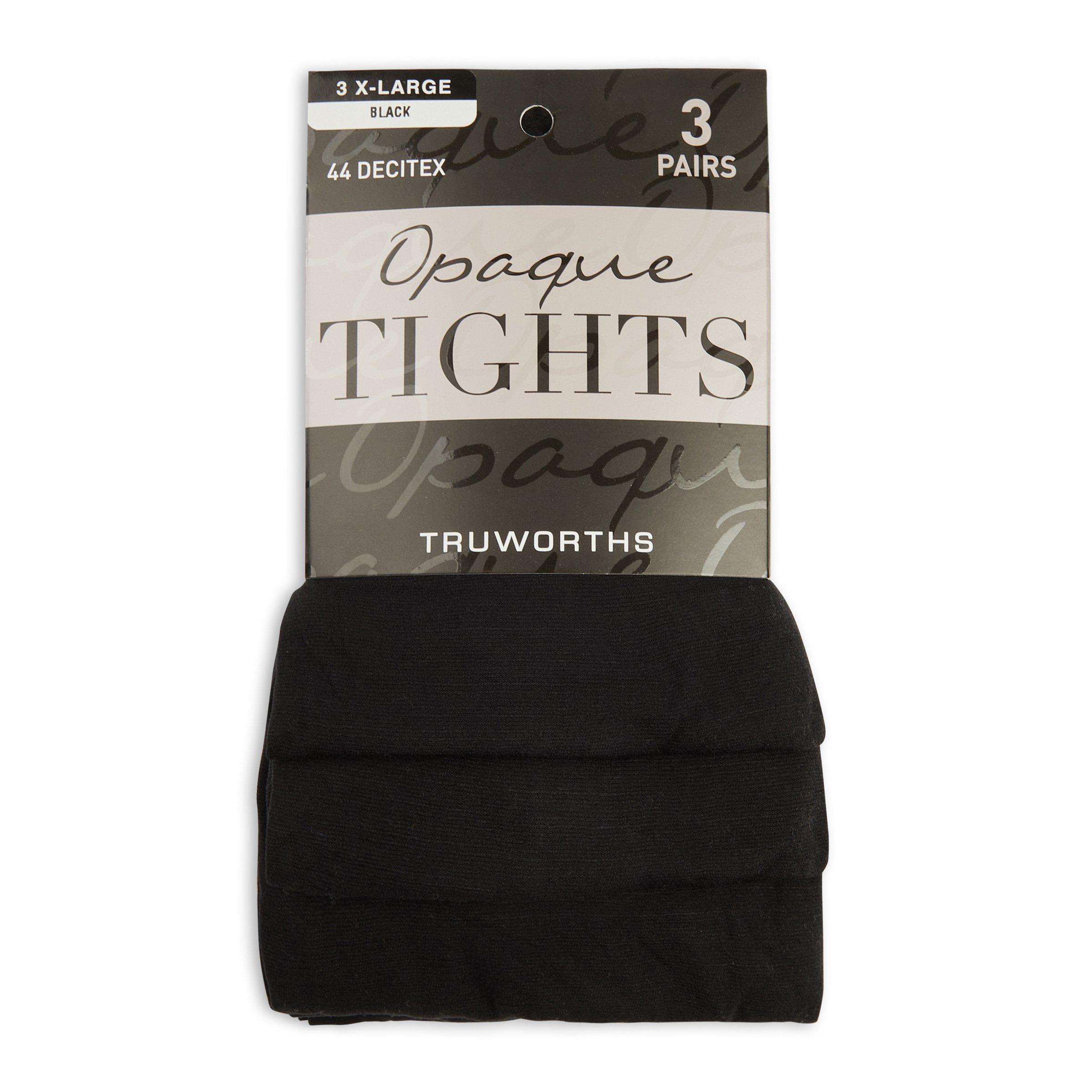 3-pack Black Stockings (3139846) | Truworths
