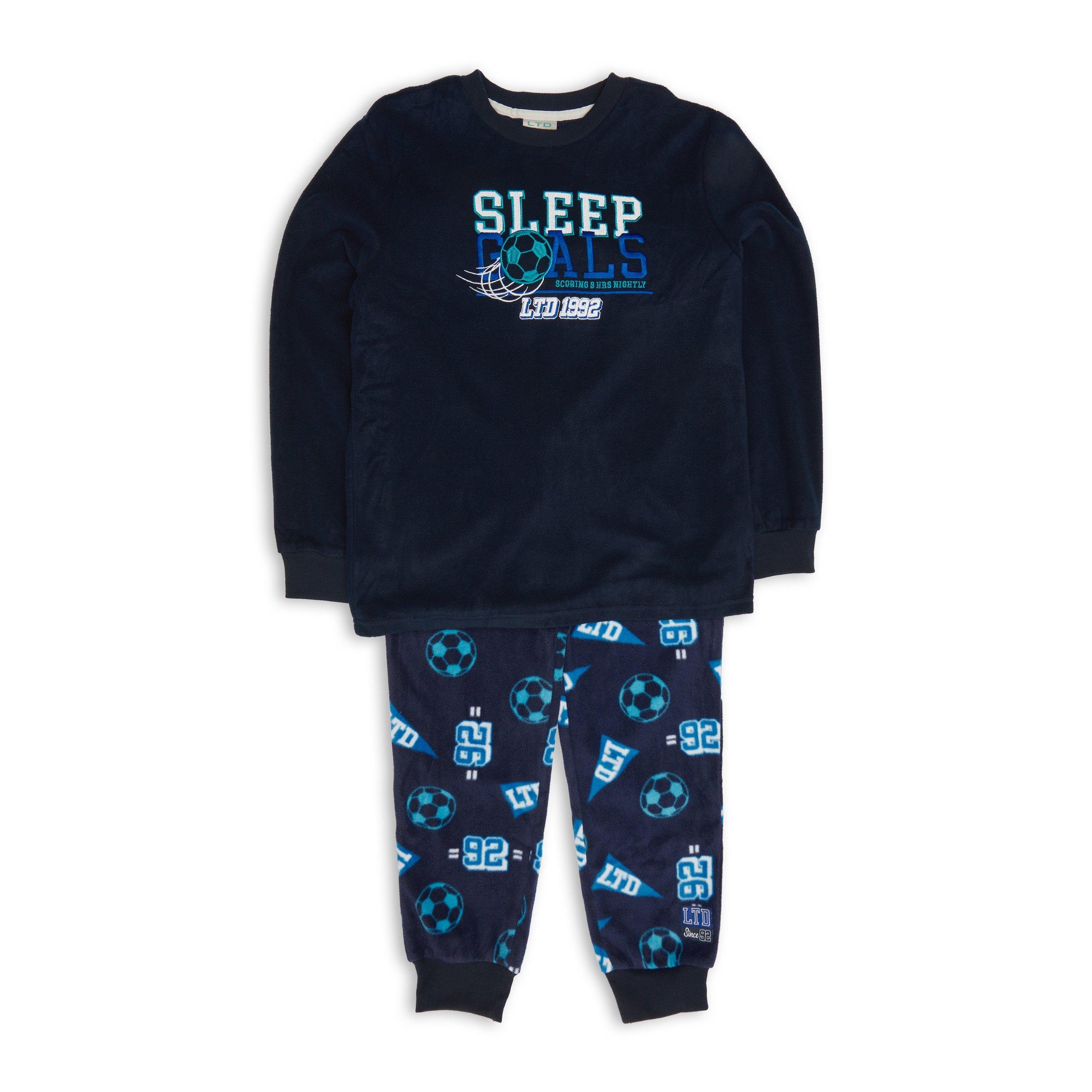 Boys Navy Pyjama Set (3139940) | LTD Kids