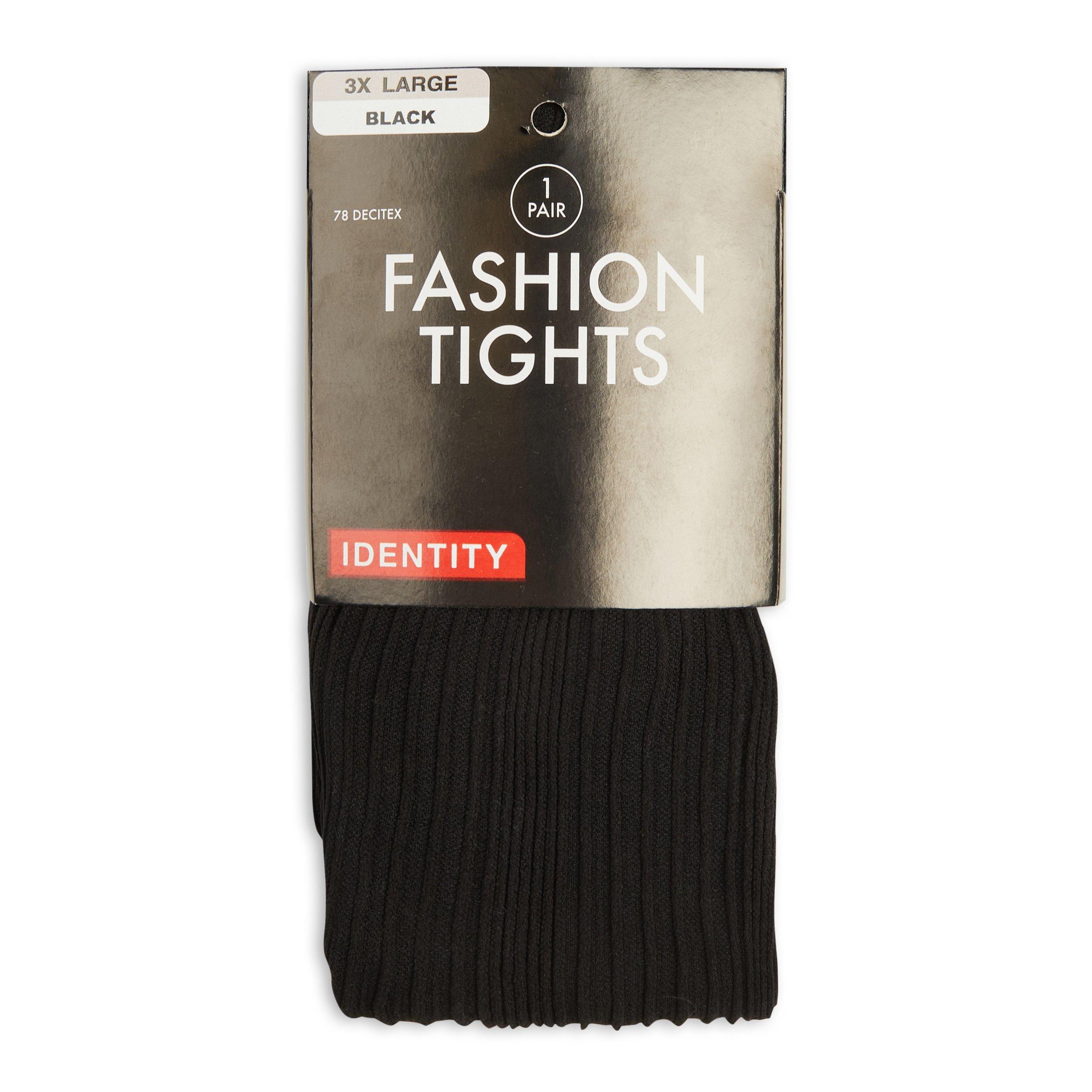 Black Rib Stockings (3140133) | Identity