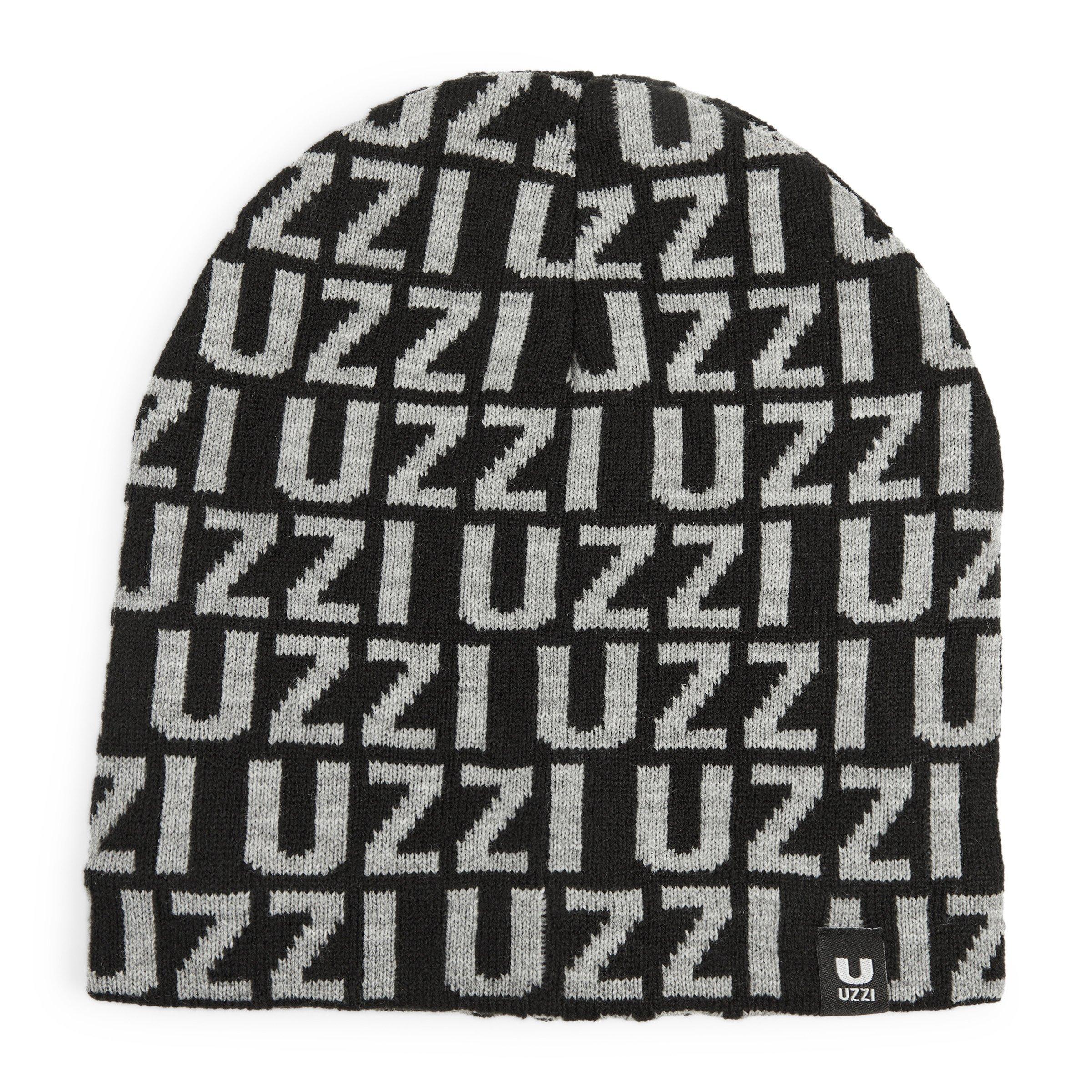 Black Branded Beanie (3140432) | UZZI
