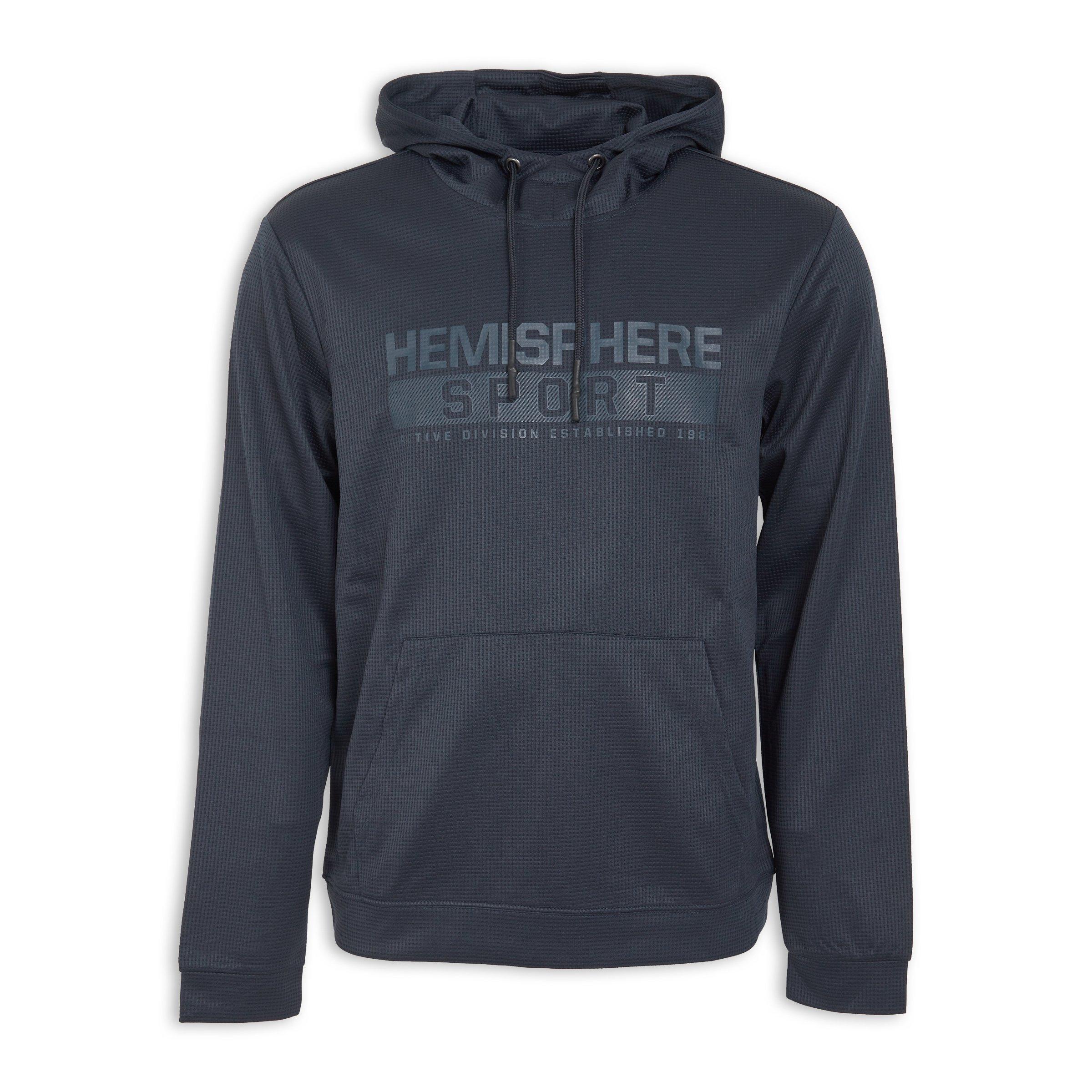 Navy Branded Hoodie (3140548) | Hemisphere Sport