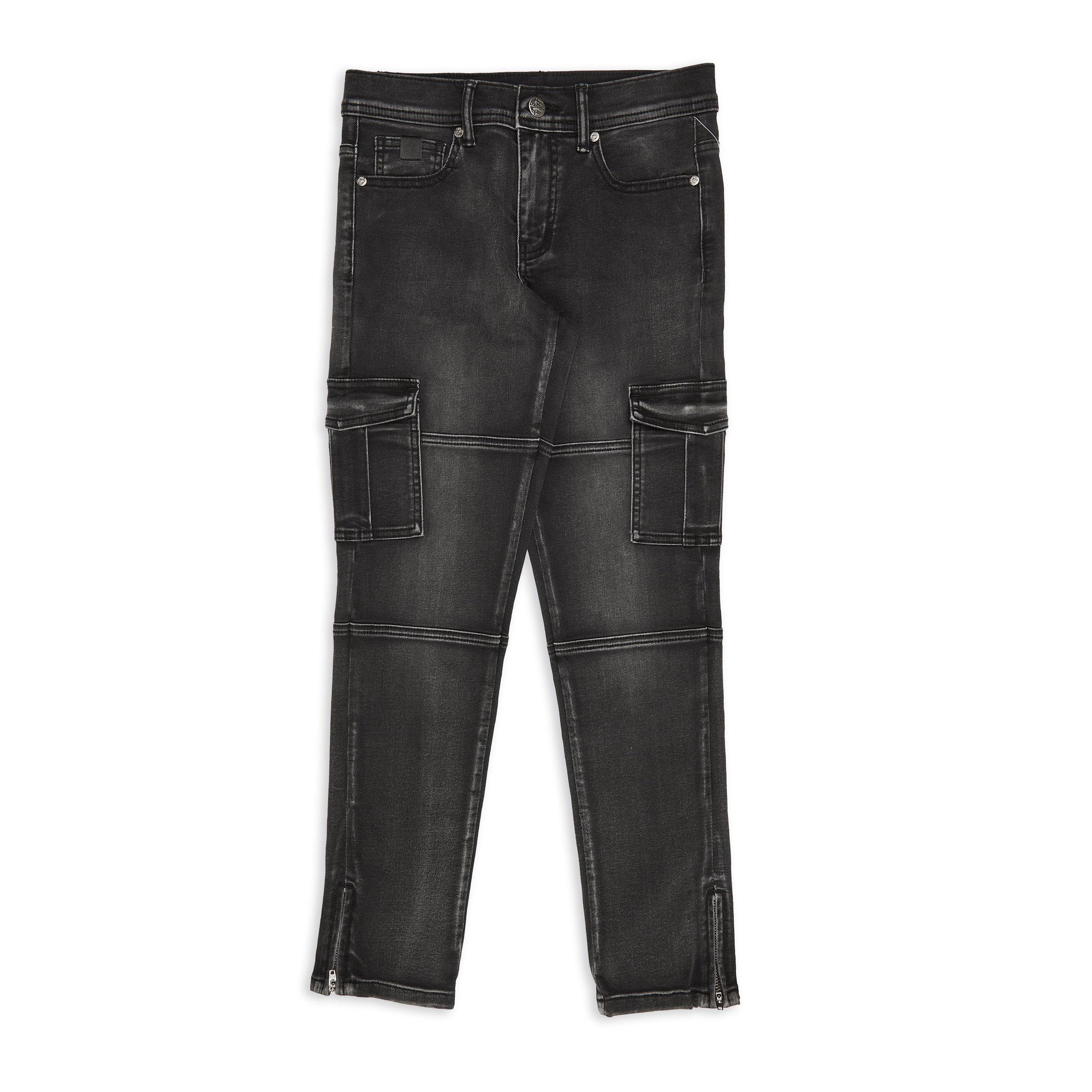 Boys Grey Utility Jeans (3140693) | LTD Kids