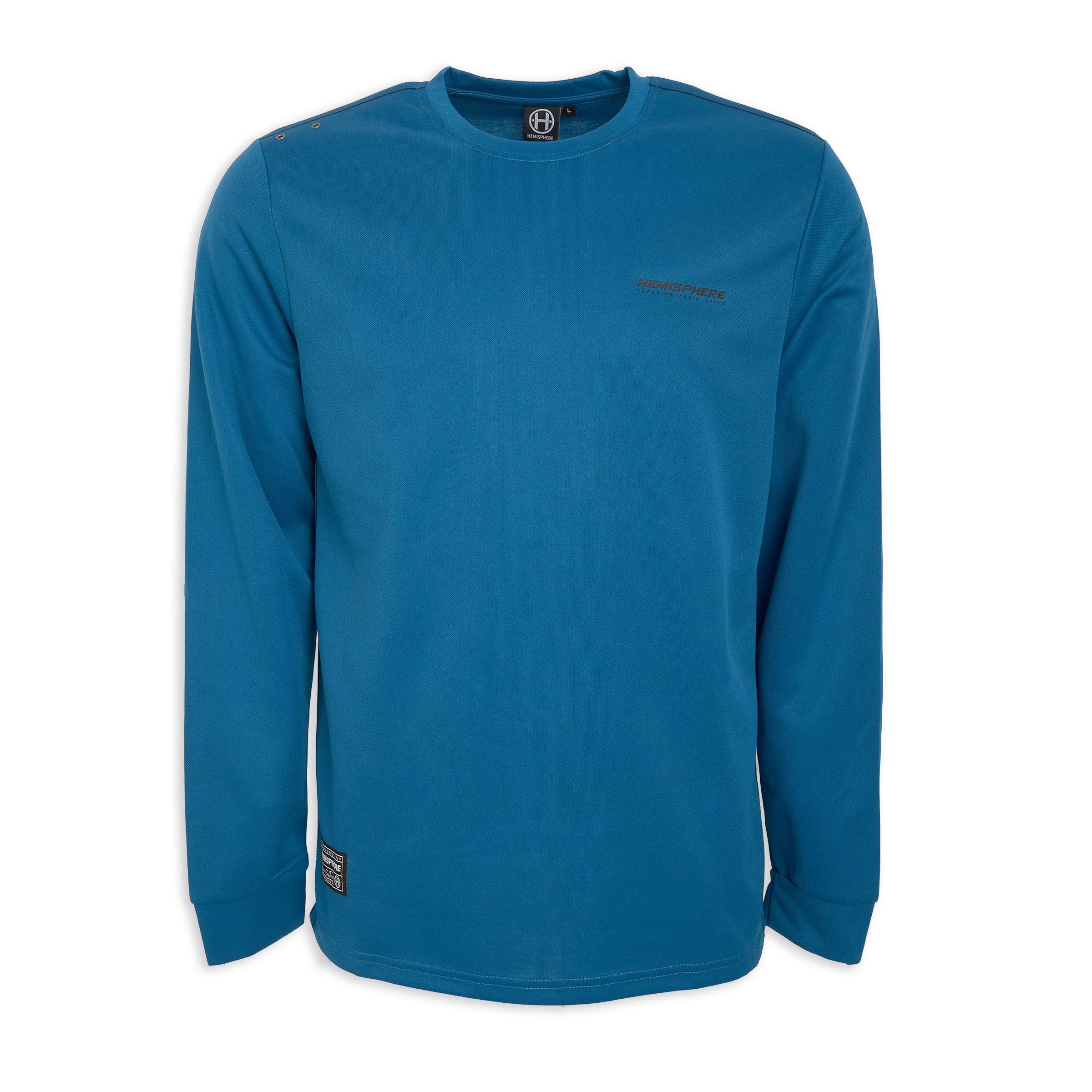 Blue Long Sleeve T-shirt (3140716) | Hemisphere