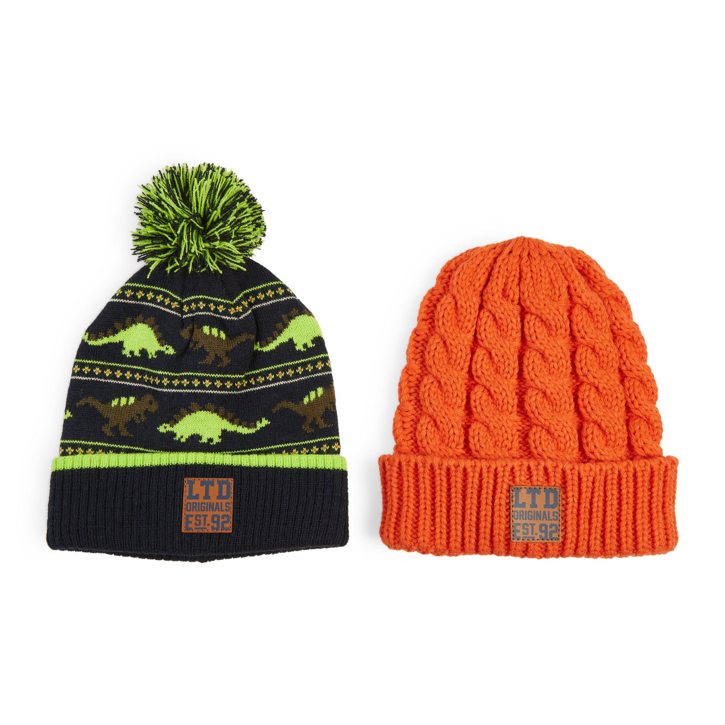 Baby Boys 2-pack Beanies (3140747) | LTD Kids