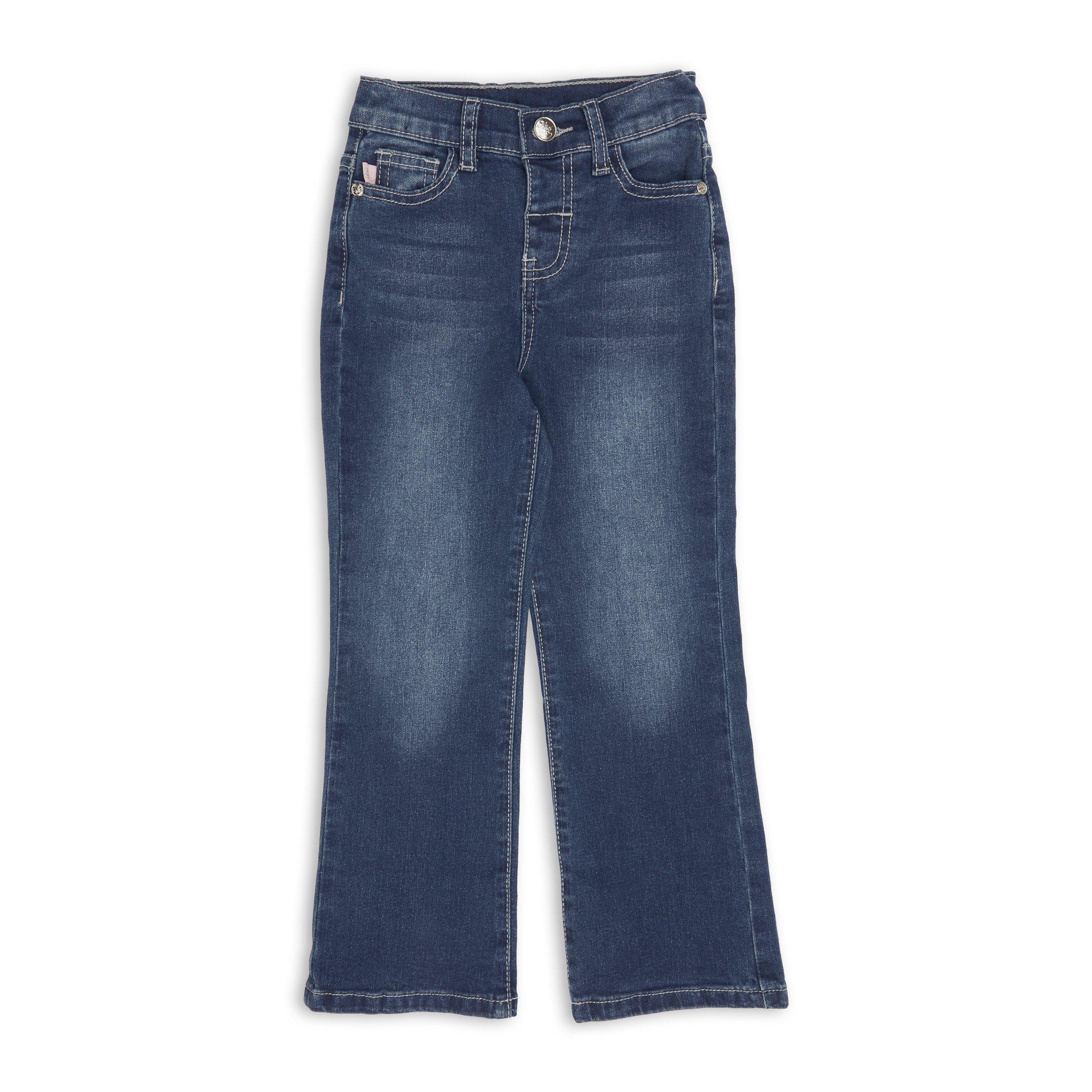 Girls Blue Straight Leg Jeans (3140908) | LTD Kids