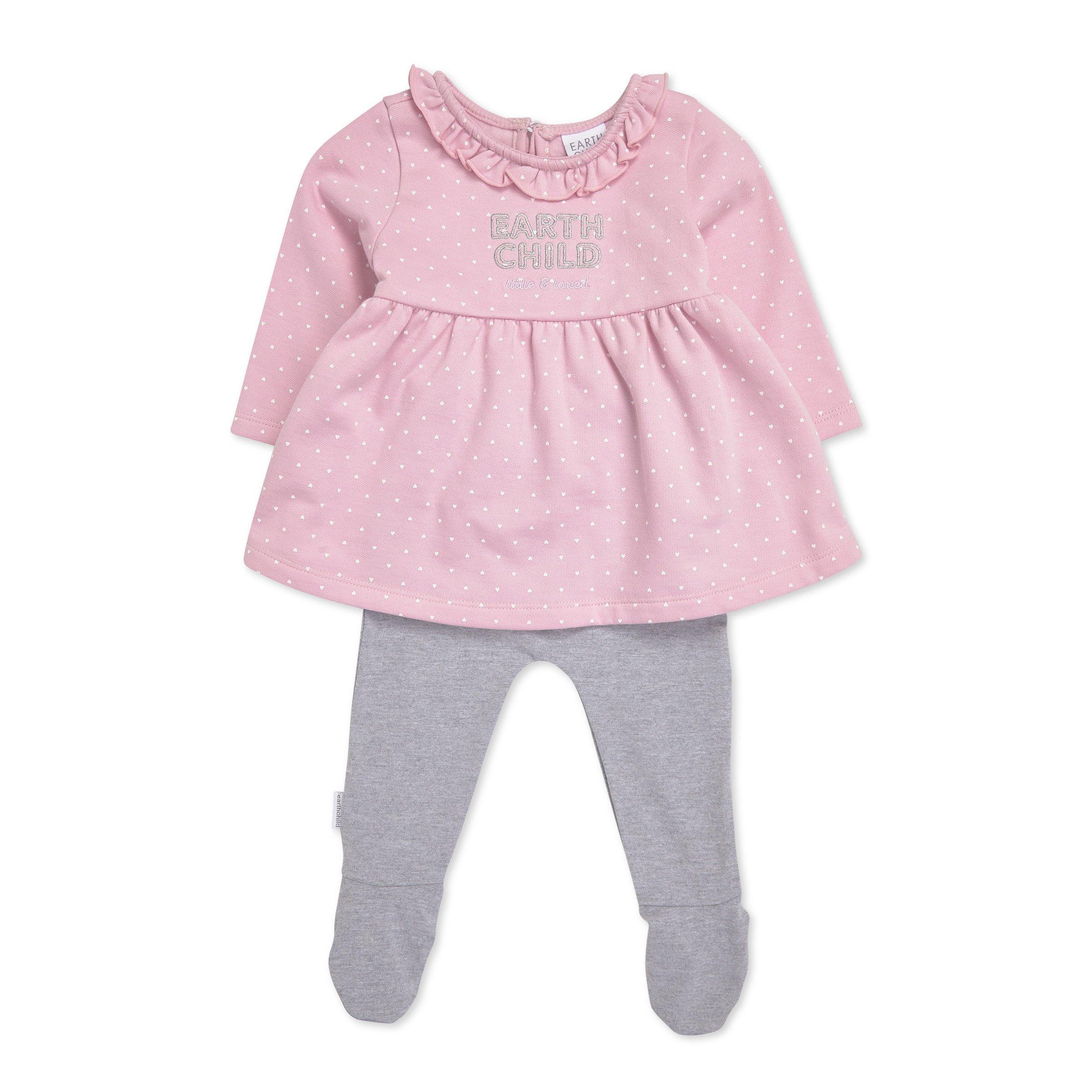 Baby Girls Pink Dress Set (3140998) | Earthchild
