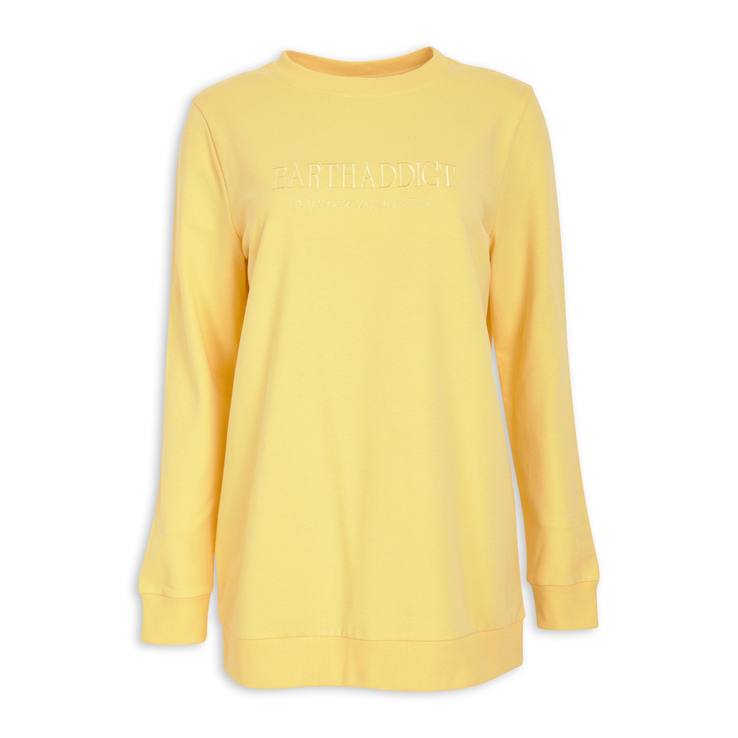 Yellow Sweat Top (3141034) | Earthaddict