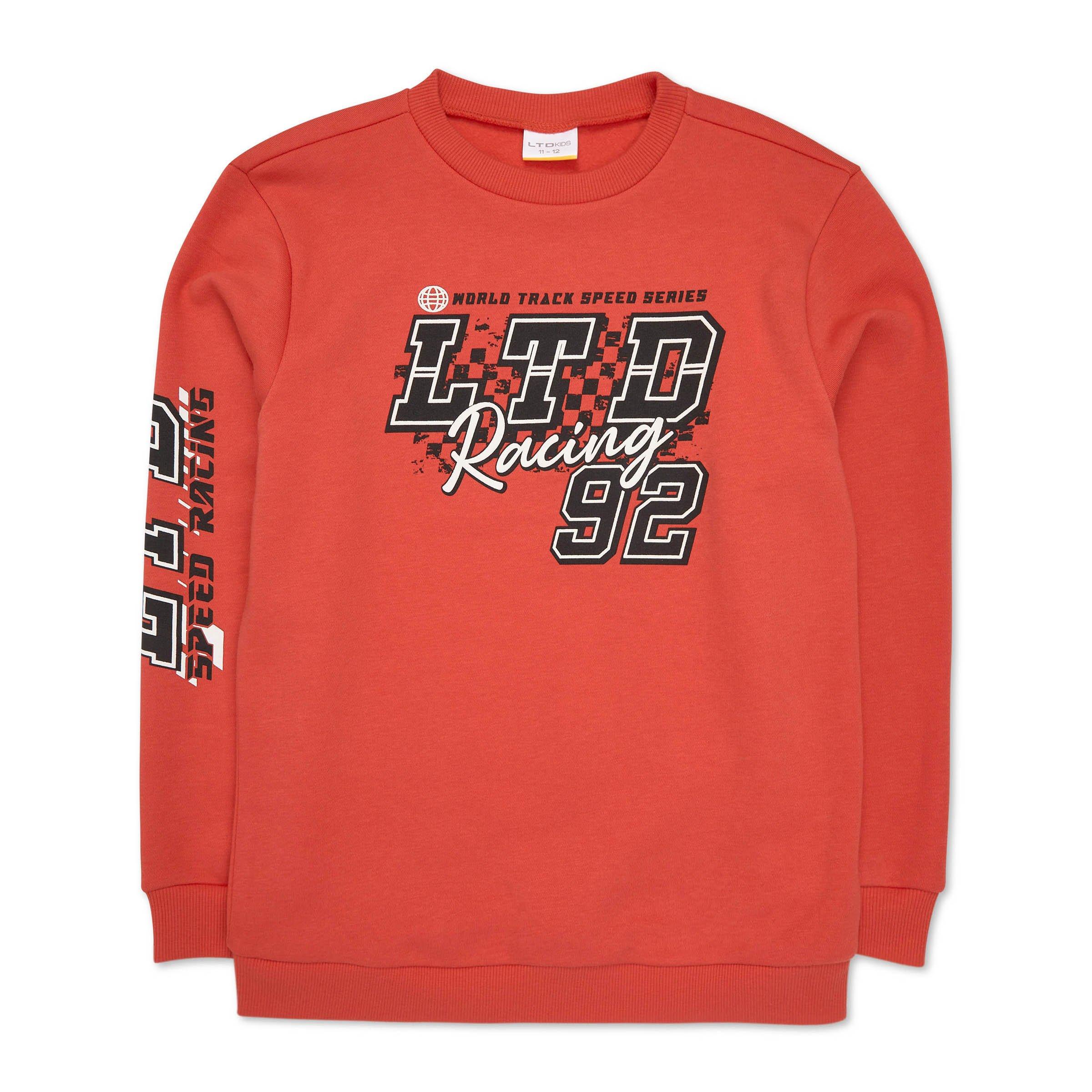 Boys Orange Sweat Top (3141192) | LTD Kids