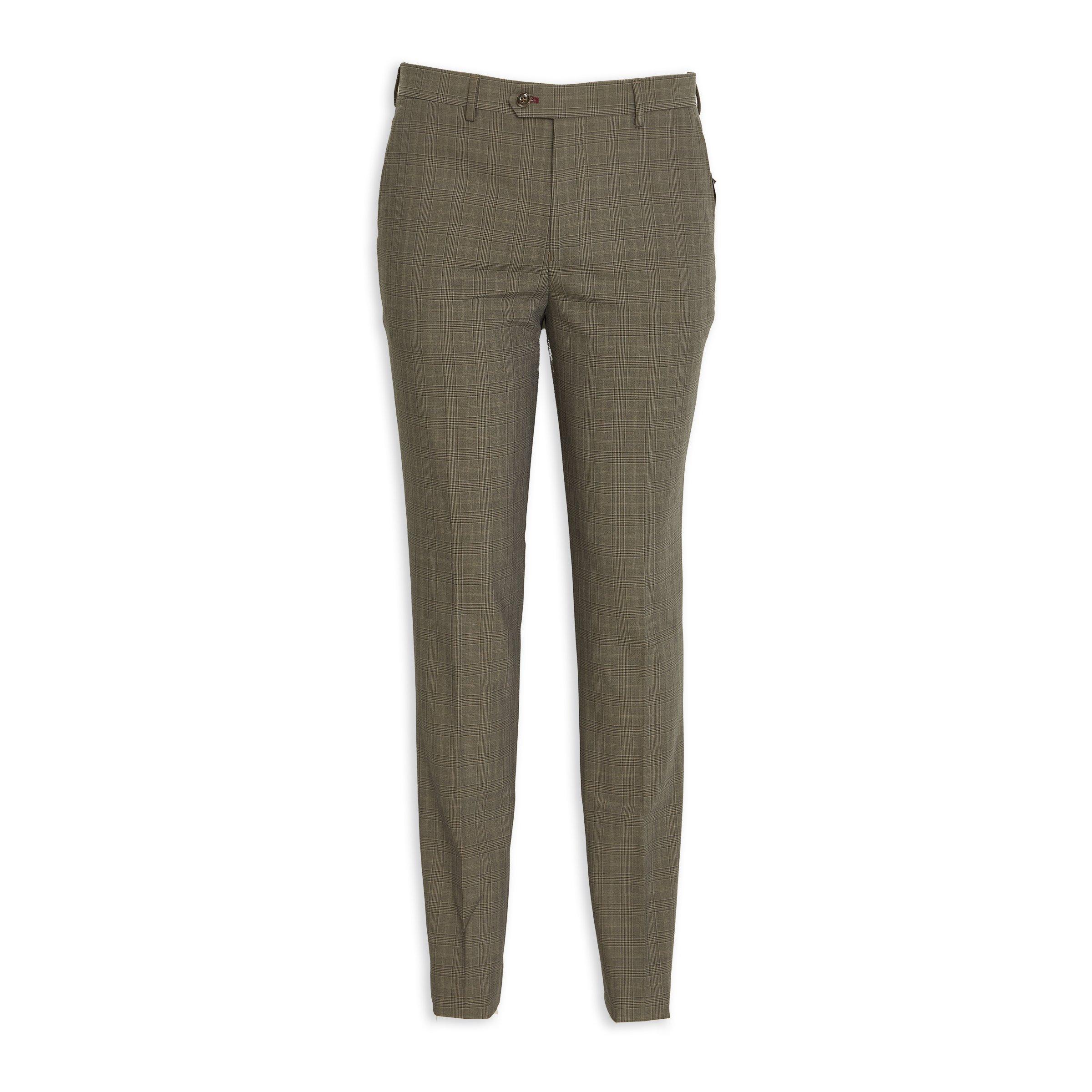 Brown Check Co-ord Pants (3141334) | Truworths Man