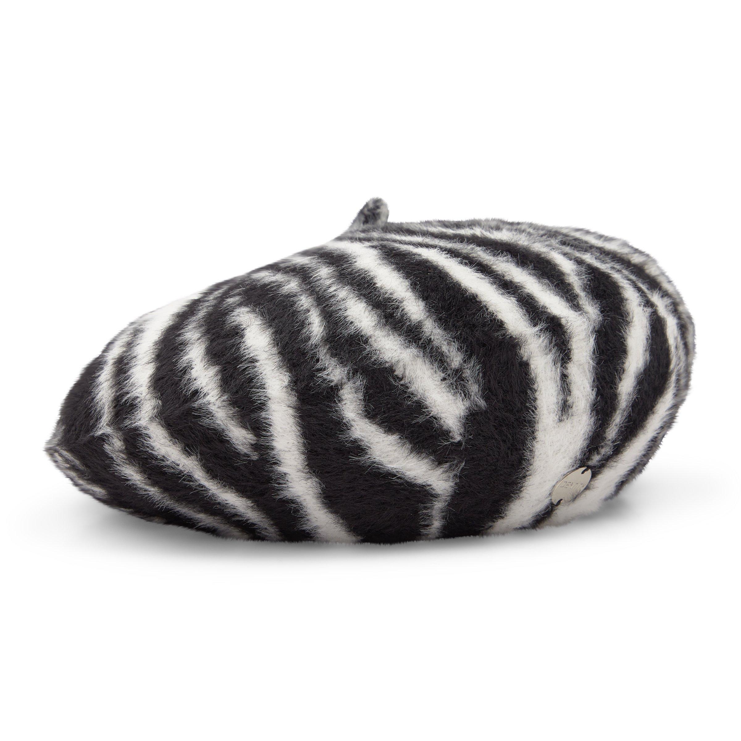 Zebra Print Beret (3141500) | Identity