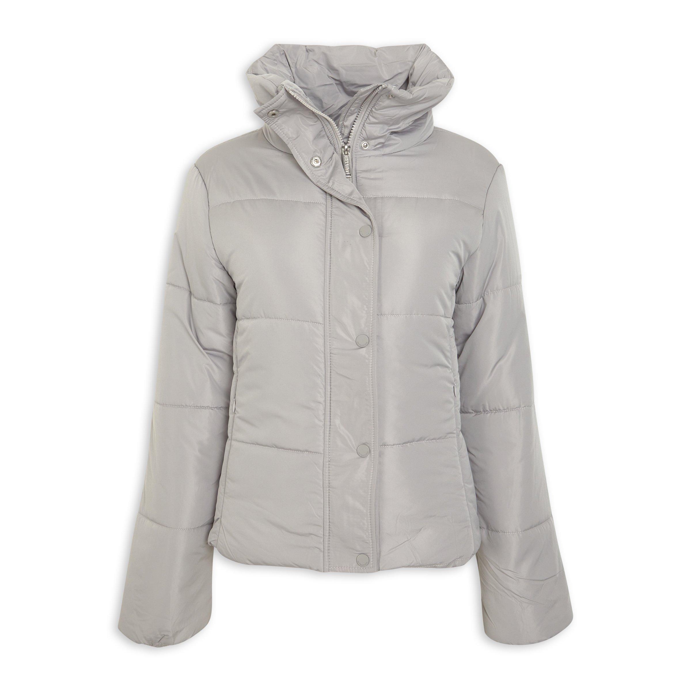 Grey Puffer Jacket (3141615) | OUTBACK RED
