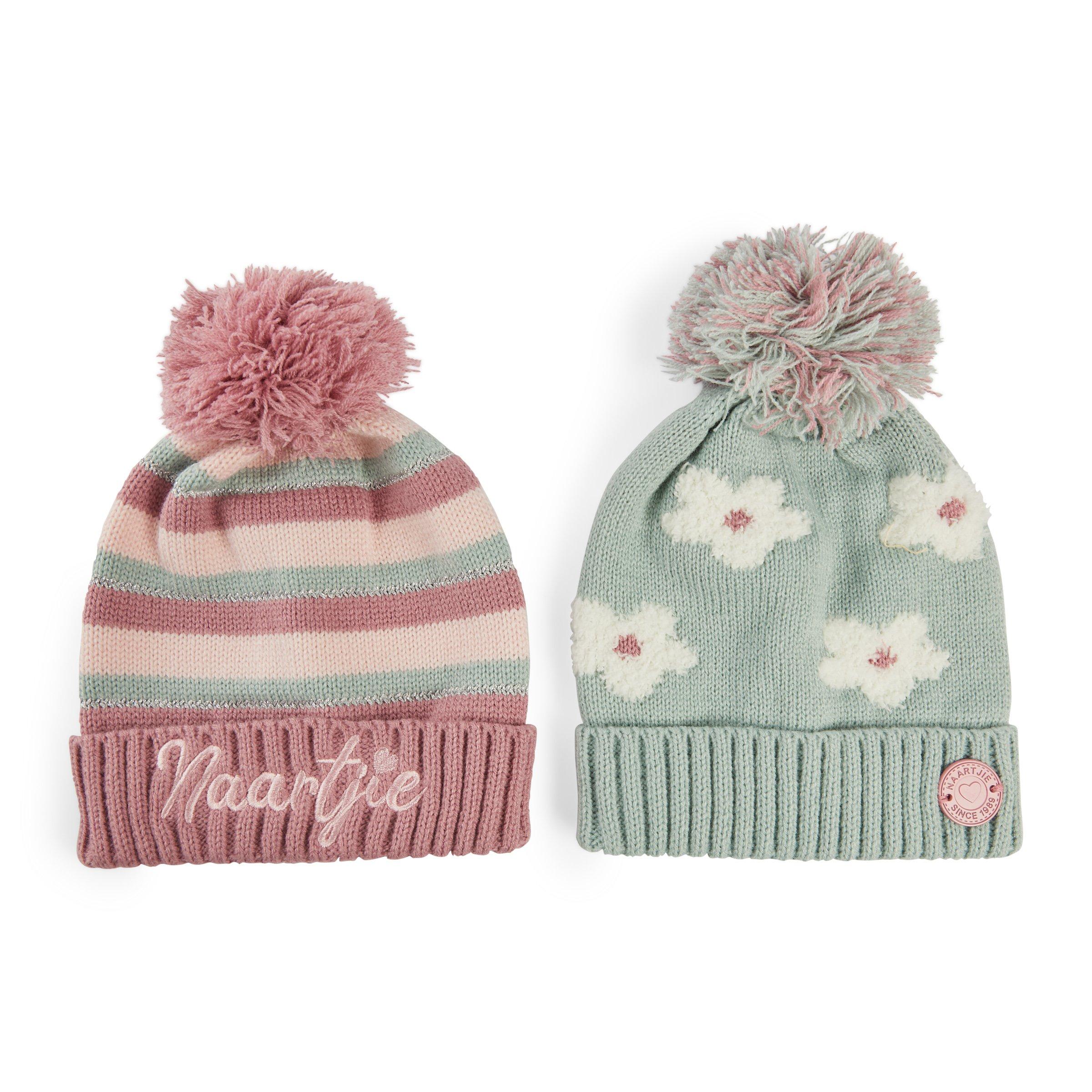 Girls 2-pack Beanies (3141761) | Naartjie