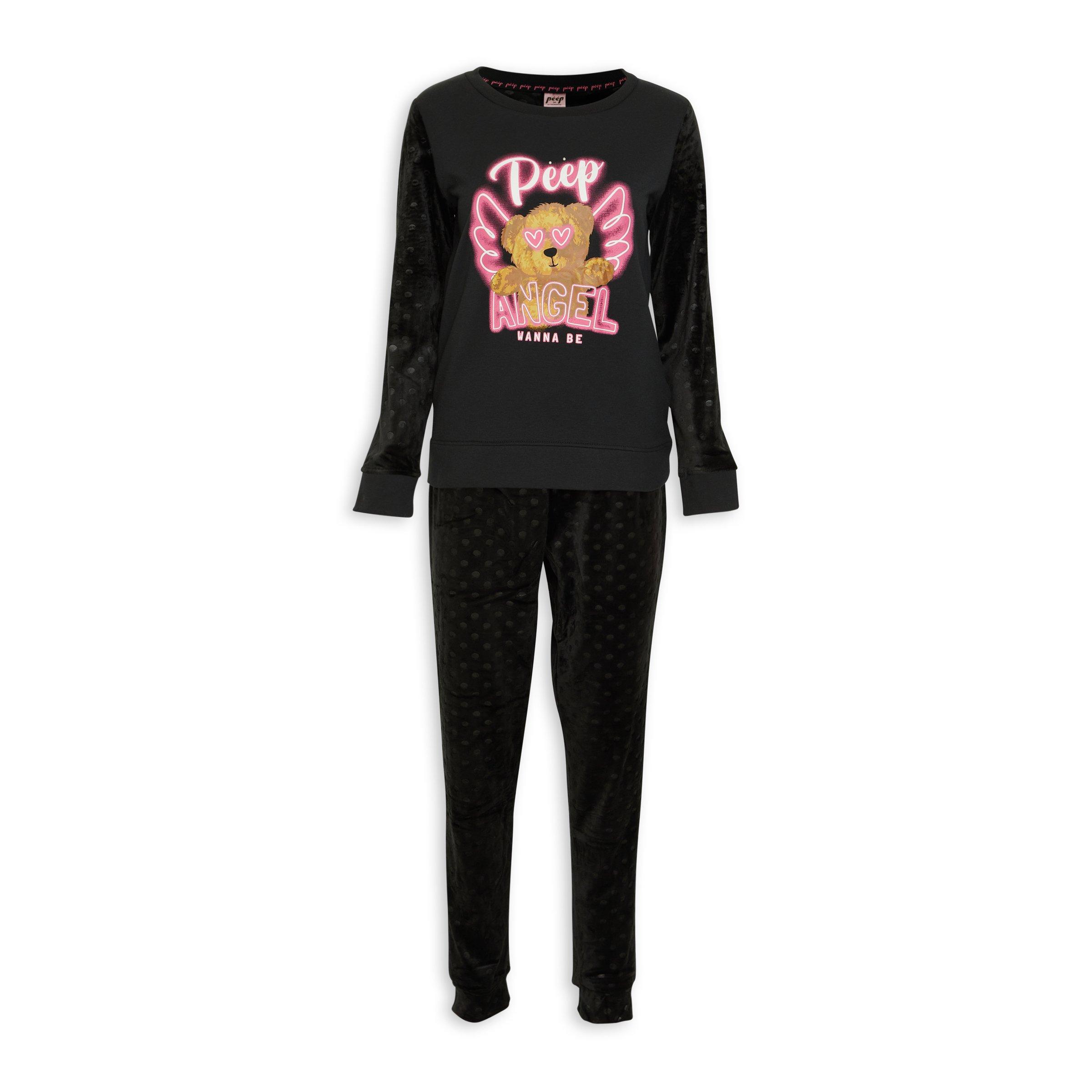 Black Pyjama Set (3141985) | Peep